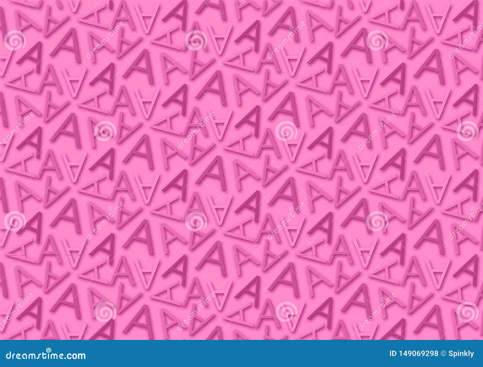 The Letter a Background Wallpaper Pattern Design Stock Illustration ...