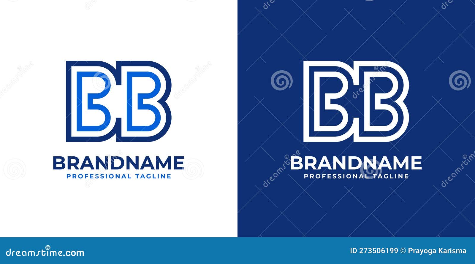 Letter BB Line Monogram Logo, Suitable for Any Business with B or BB ...