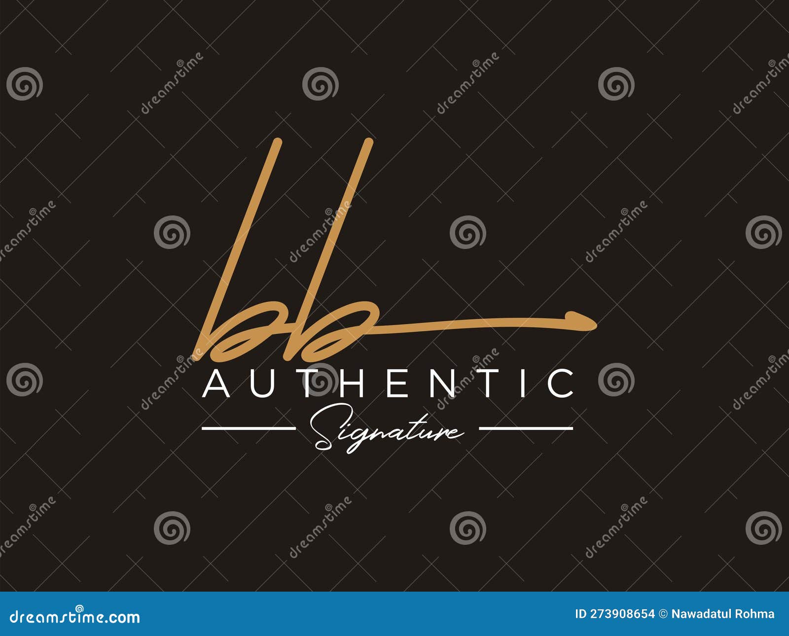 Letter BB Signature Logo Template Vector Stock Vector - Illustration of ...