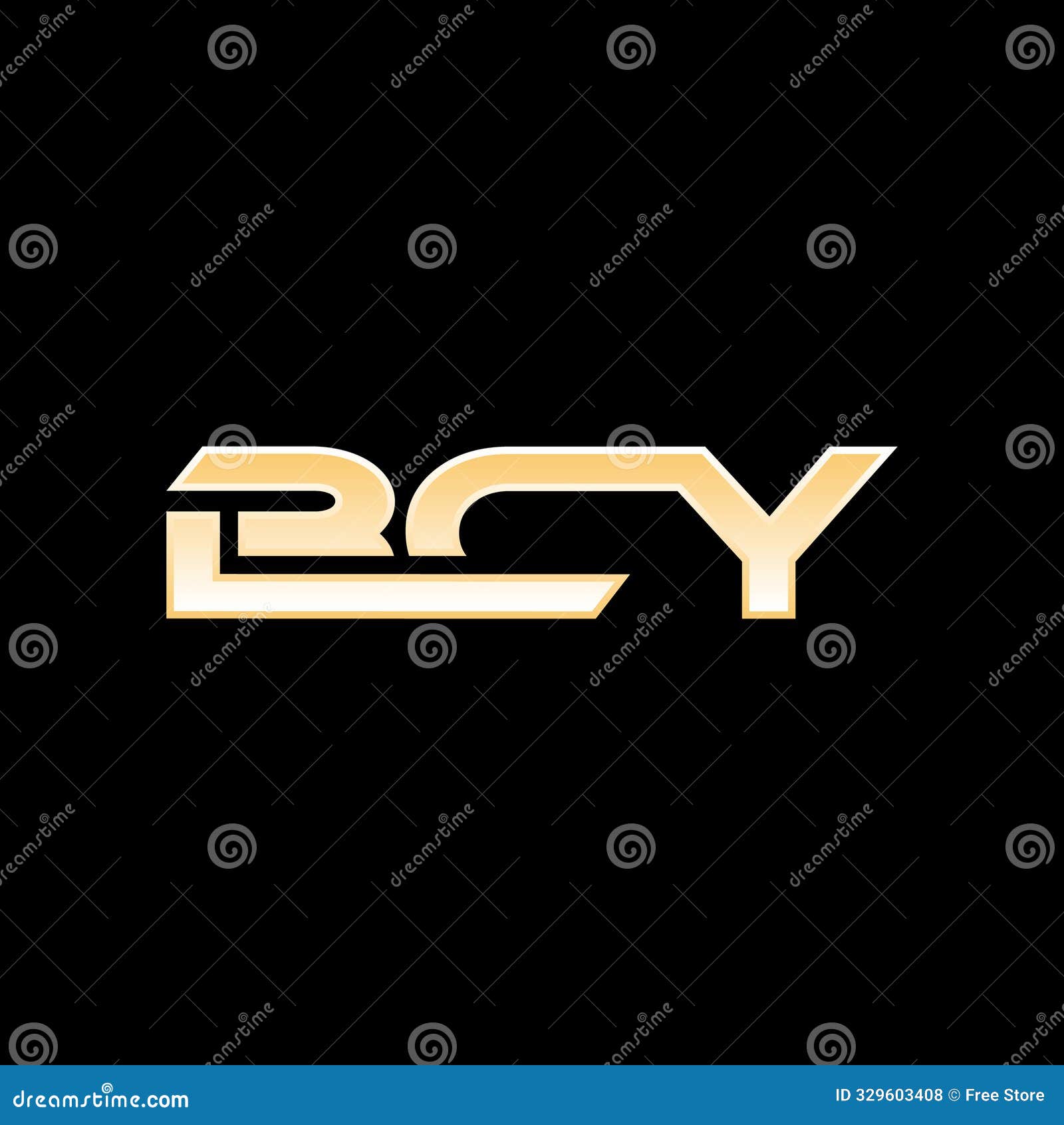 Letter BCY Simple Modern Geometric Creative Business Technology Logo ...