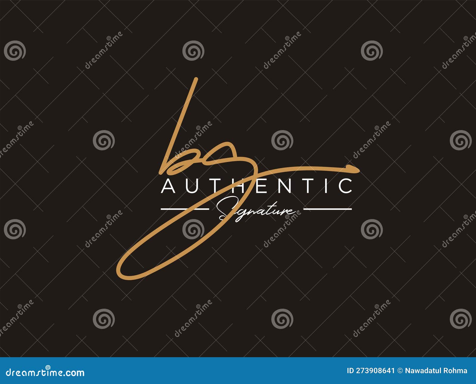 Letter BG Signature Logo Template Vector Stock Vector - Illustration of ...