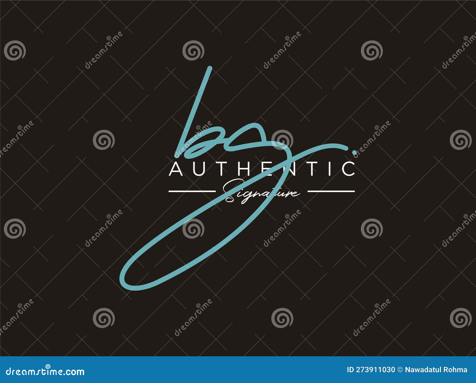 Letter BG Signature Logo Template Vector Stock Vector - Illustration of ...