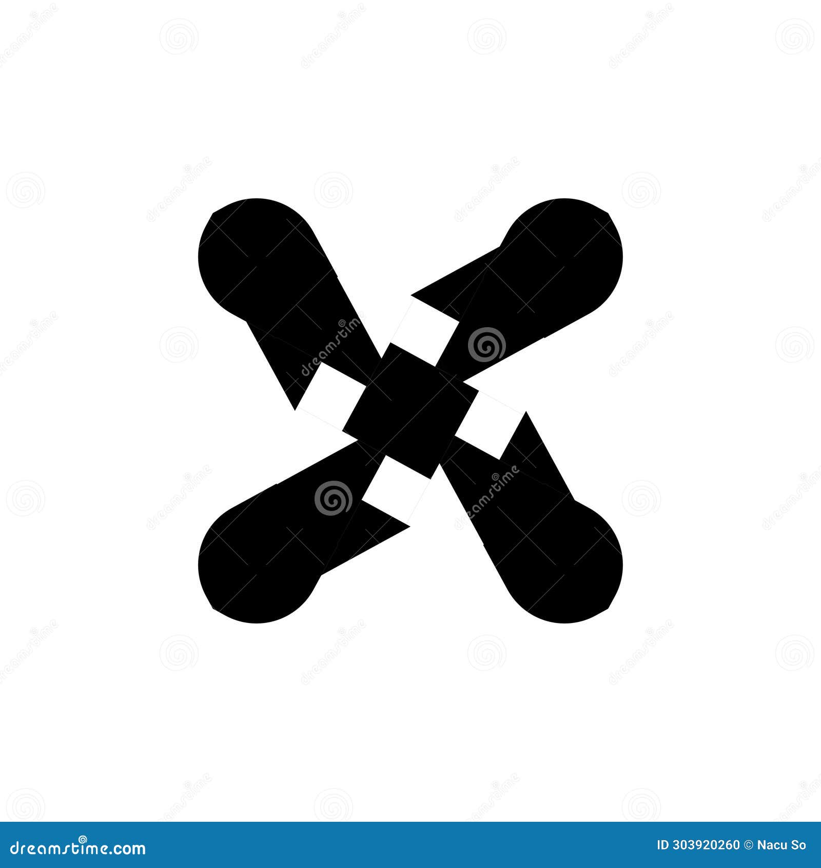 Letter x bird logo stock vector. Illustration of corporate - 303920260