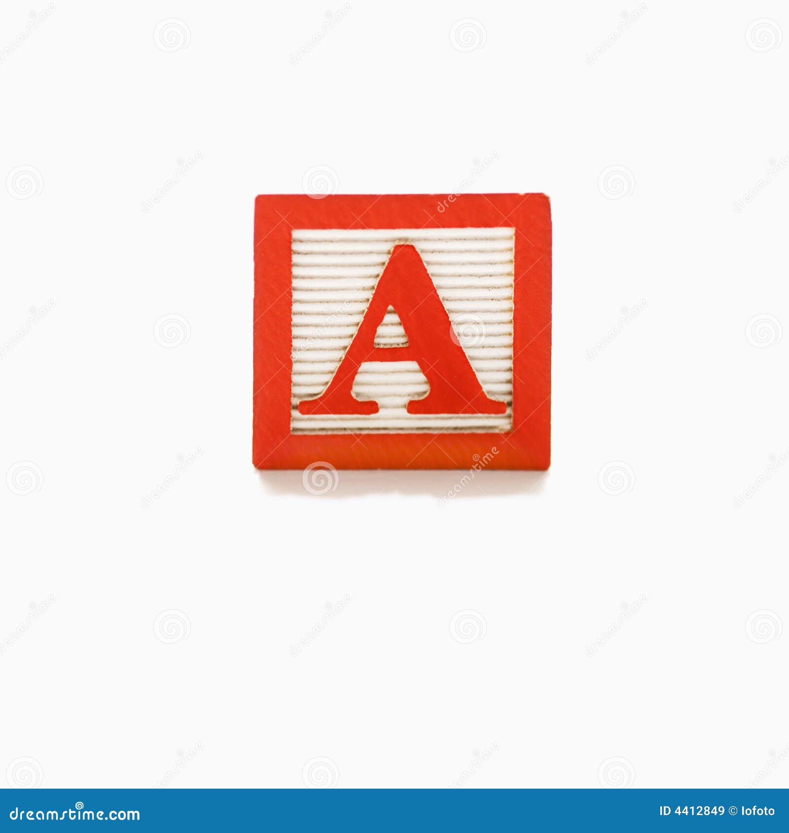 Letter a block. stock image. Image of building, letters - 4412849