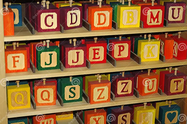 Letter Blocks stock image. Image of letters, education, wooden - 21241