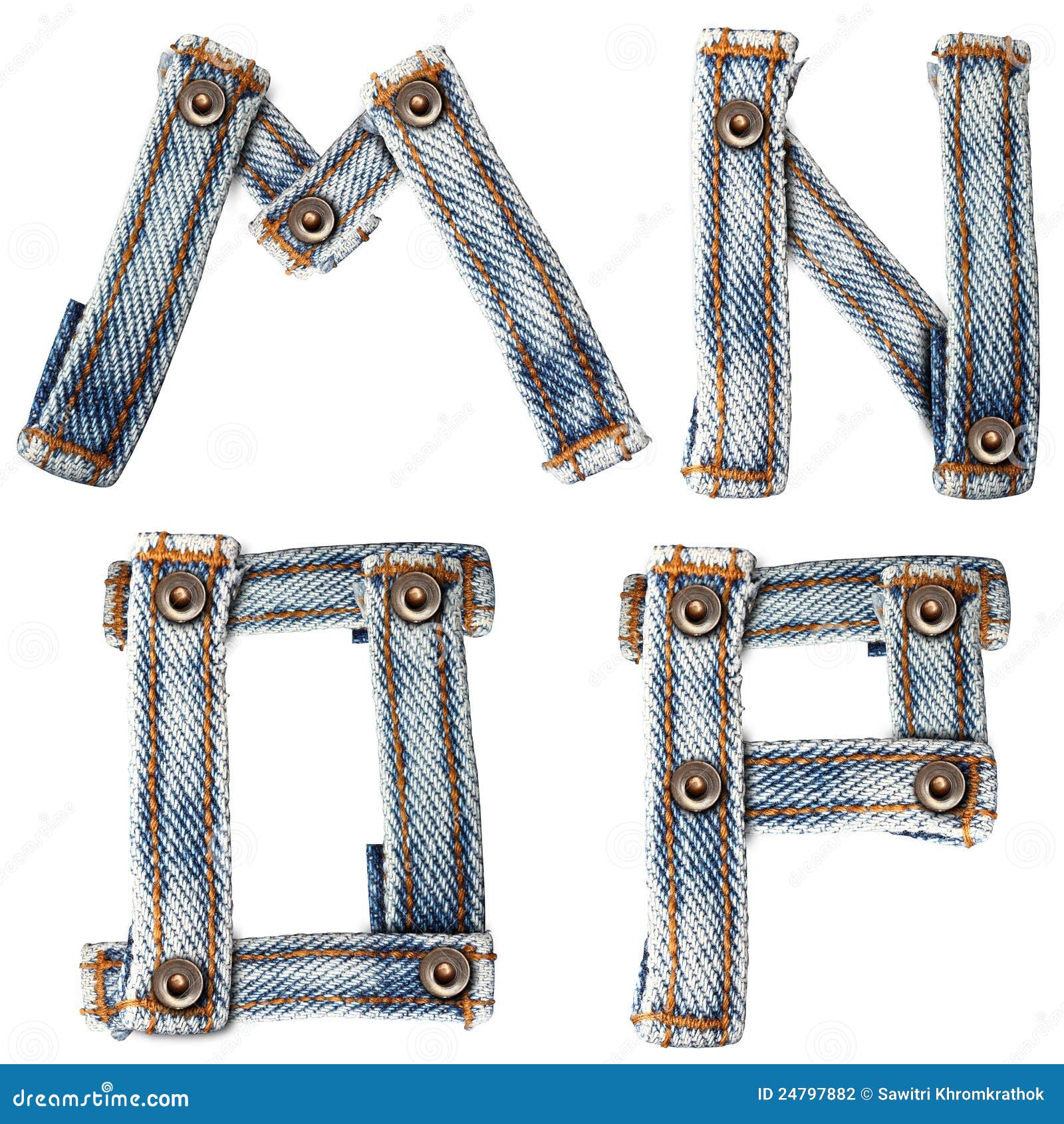 Letter Of Blue Jeans Alphabet Stock Photography | CartoonDealer.com ...