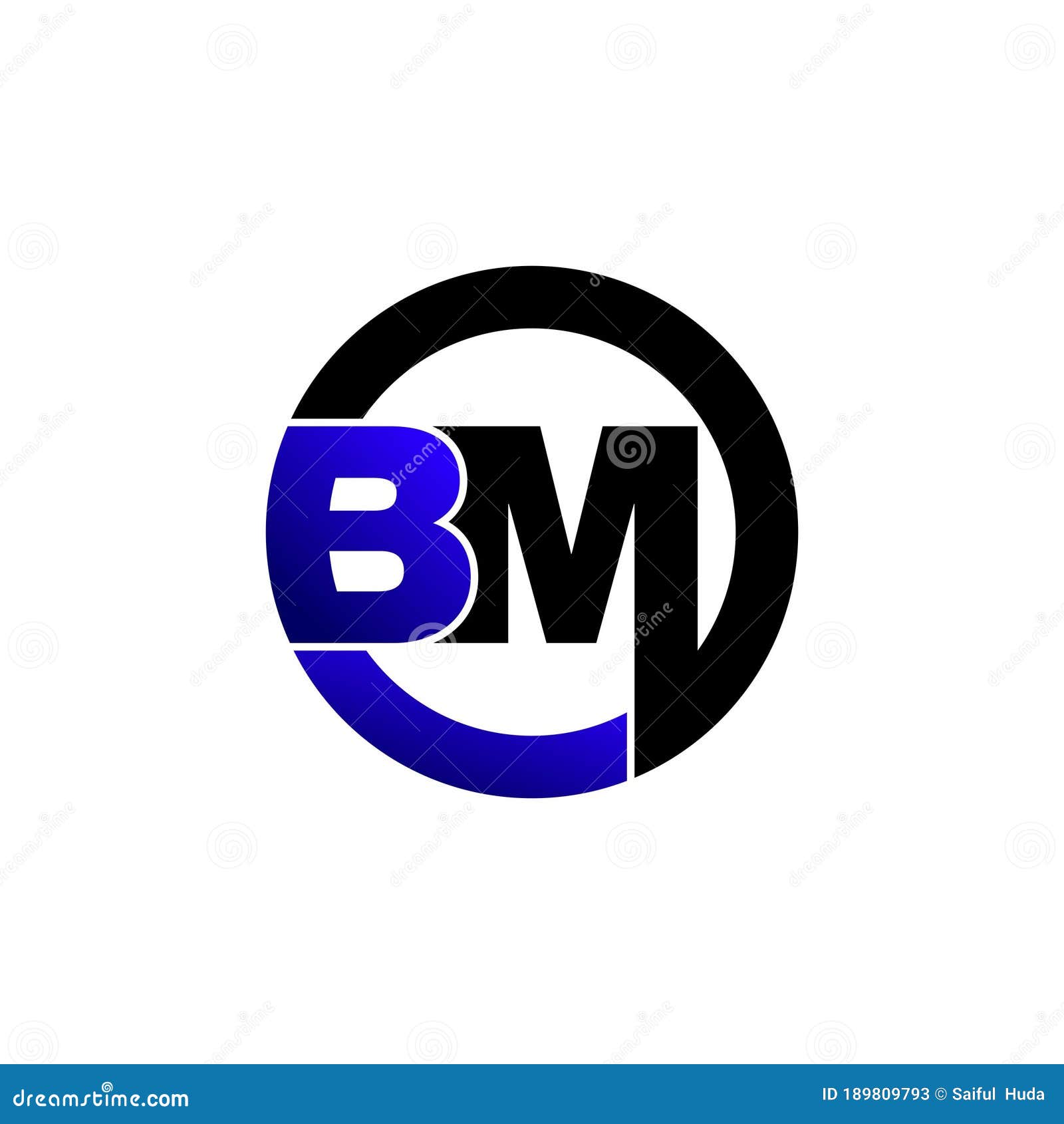 Letter BM Circle Monogram Logo Icon Design Vector. Stock Vector ... Letter BM Circle Monogram Logo Icon Design Vector. Stock Vector ...