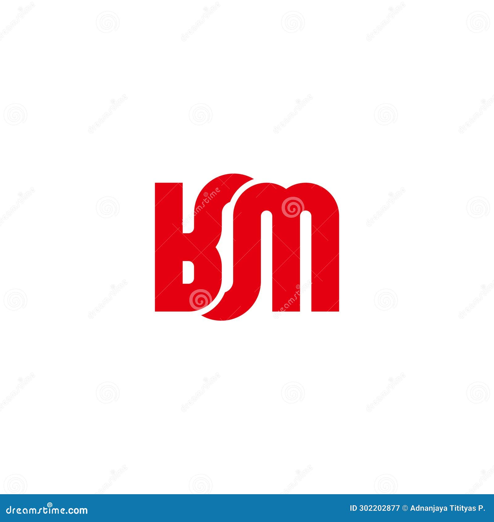 Letter Bm Linked Lowercase Rotate Logo Vector Stock Vector ...