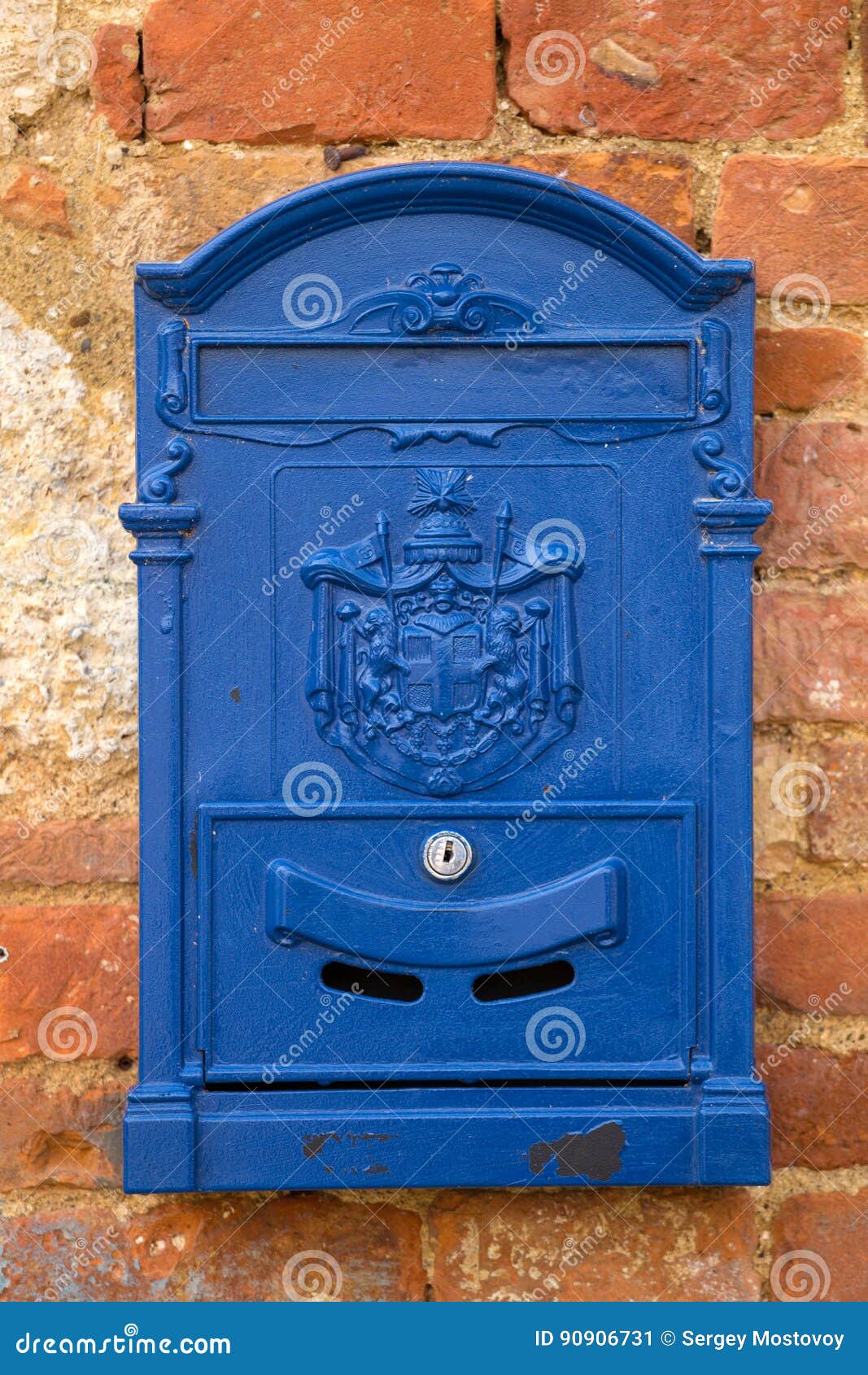 Letter-box stock image. Image of classic, blank, deliver - 90906731