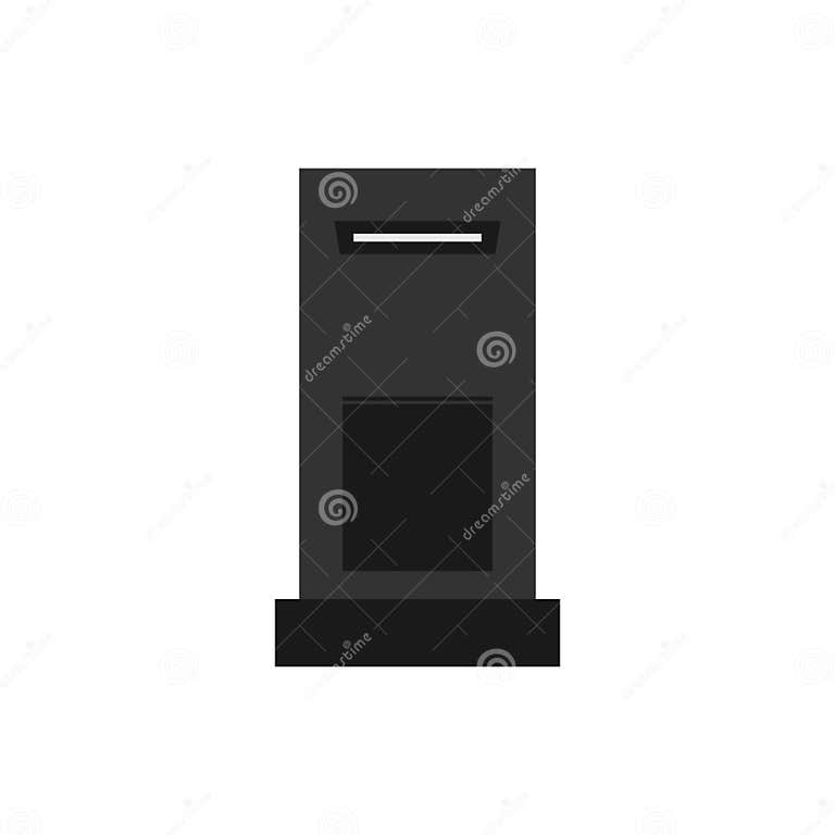 Letter box logo stock illustration. Illustration of cartoon - 214589976