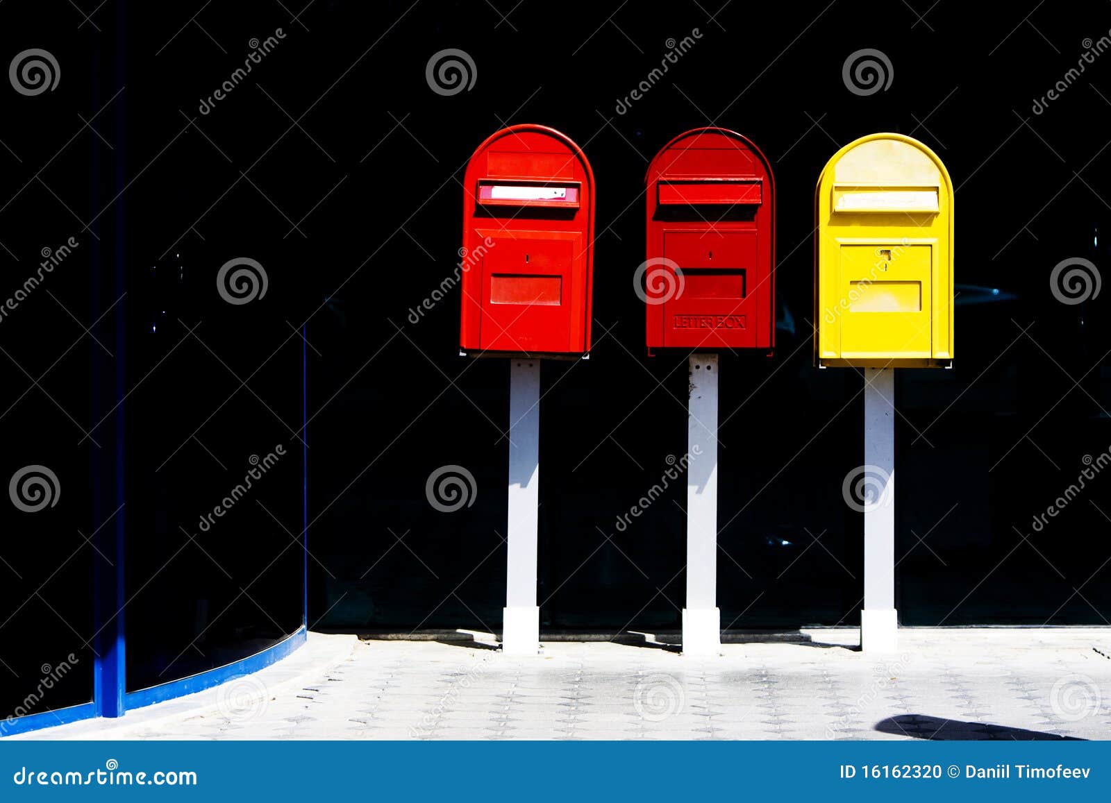 Letter boxes stock photo. Image of message, technology - 16162320