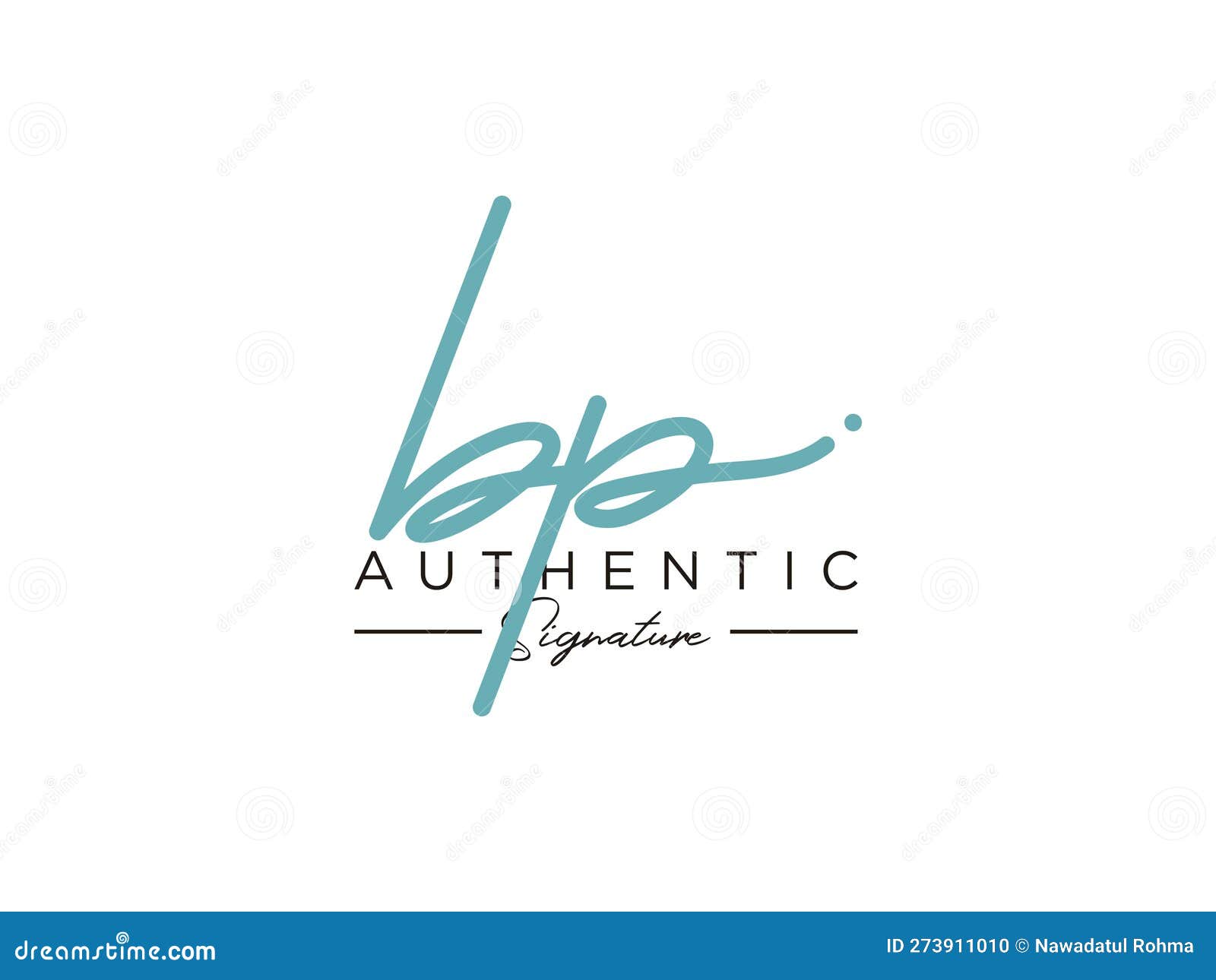 Letter BP Signature Logo Template Vector Stock Vector - Illustration of ...