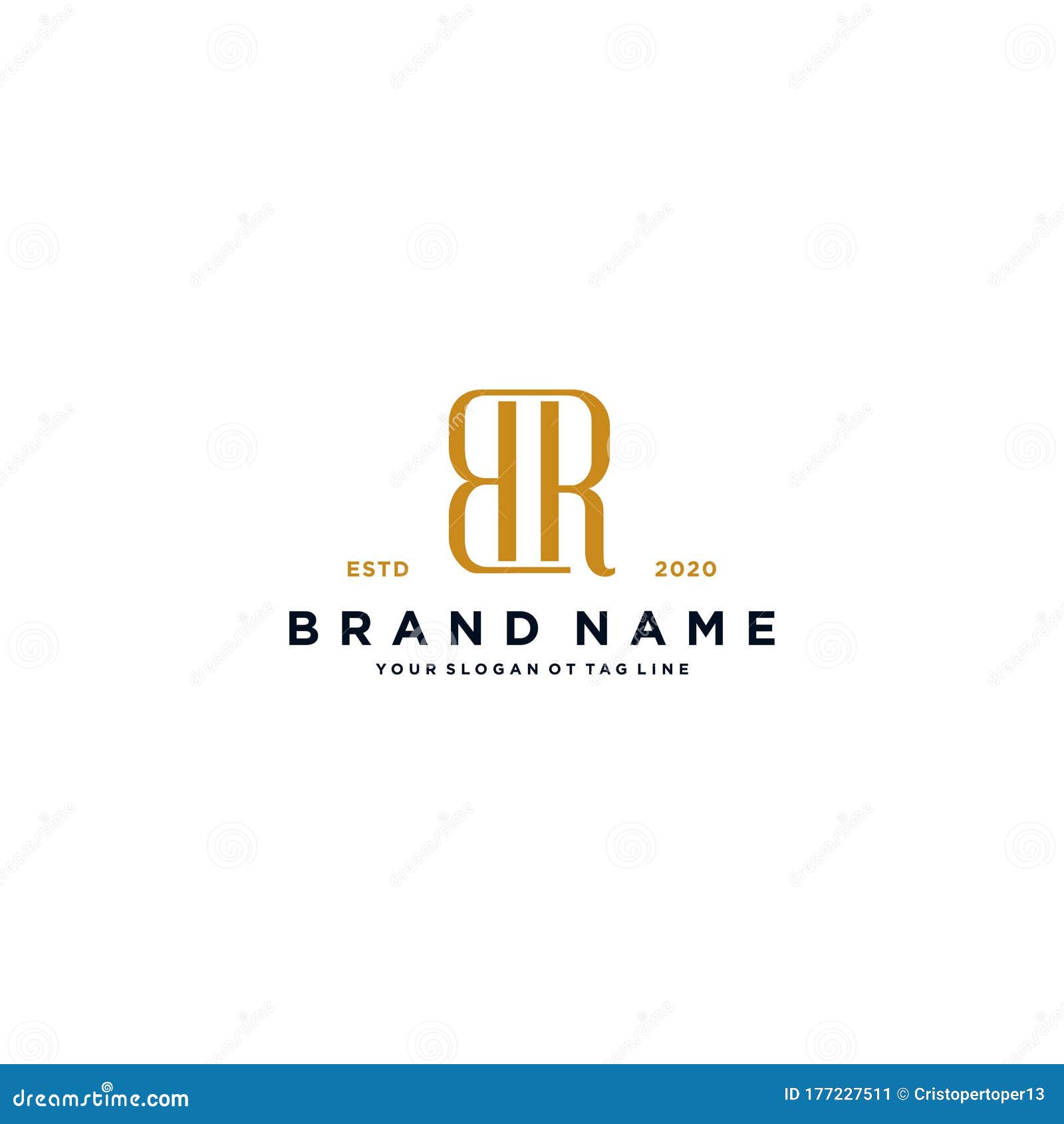 Letter BR Logo Design Vector Stock Vector - Illustration of icon, logos ...