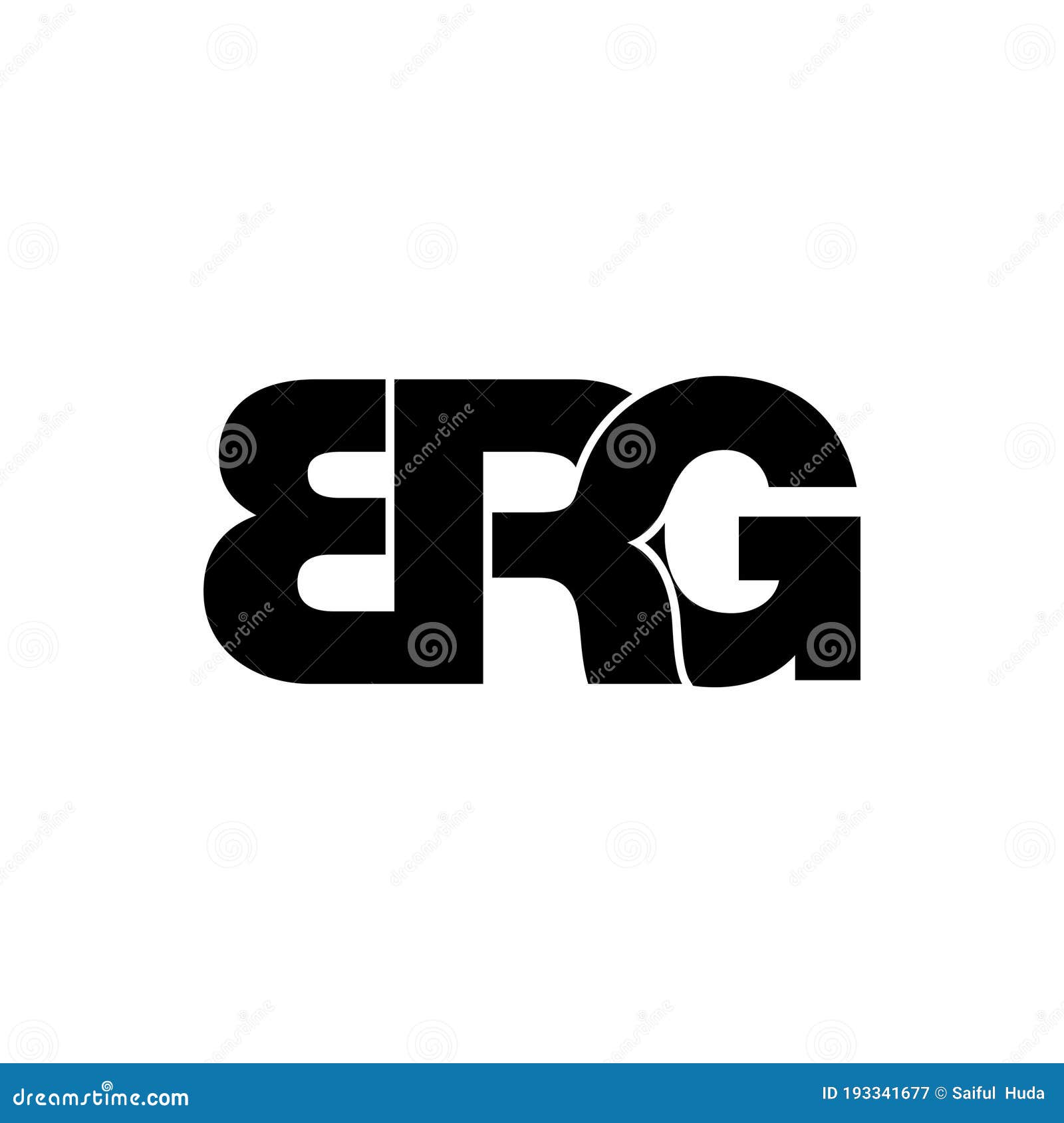 Letter BRG Simple Monogram Logo Icon Design. Stock Vector ...