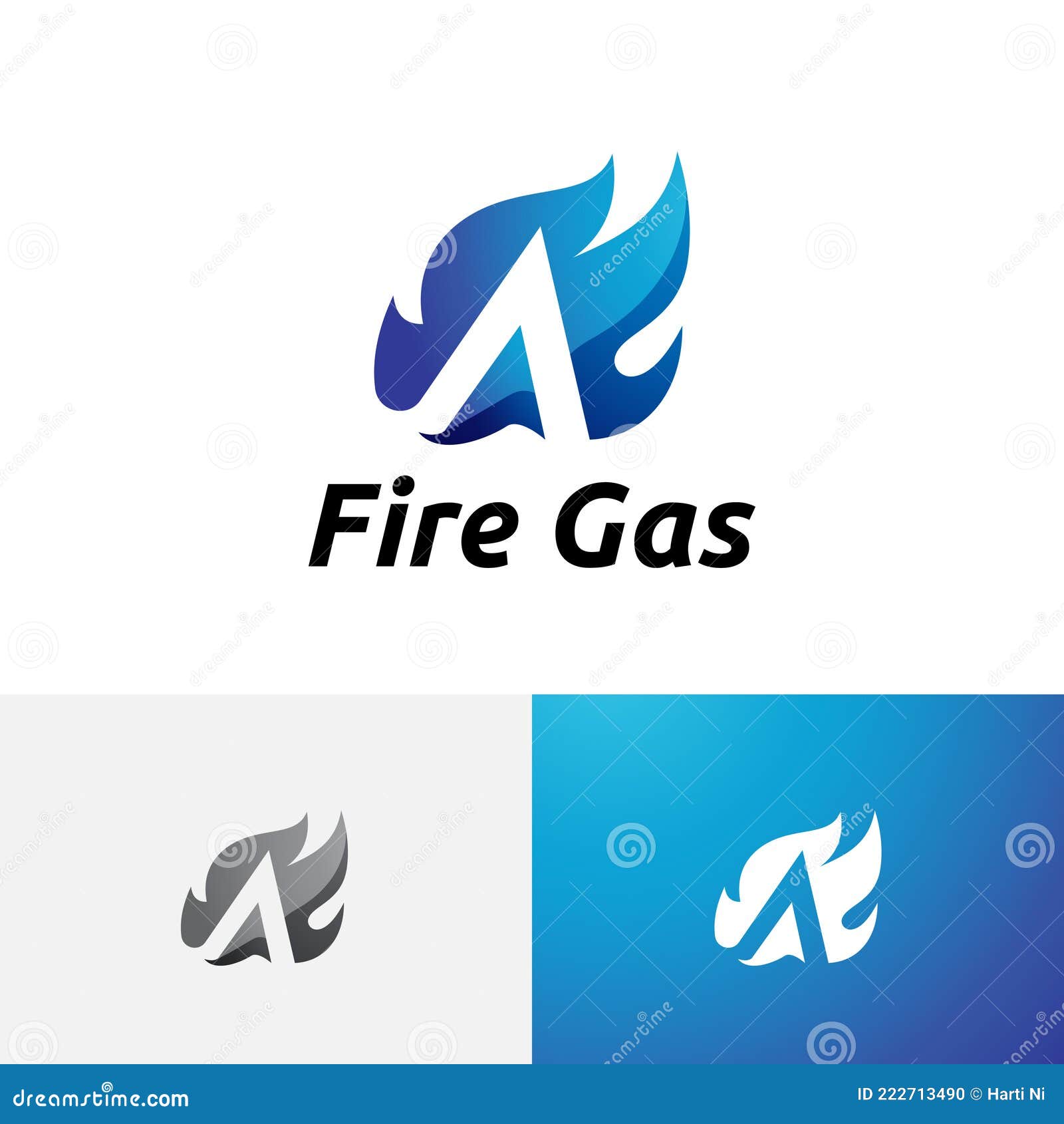 A Letter Burning Hot Fire Flame Initial Logo Symbol Stock Vector ...
