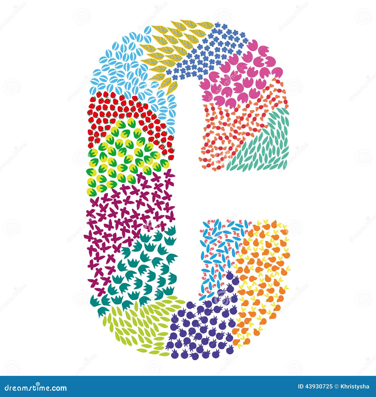 Letter C stock illustration. Illustration of trend, letter - 43930725