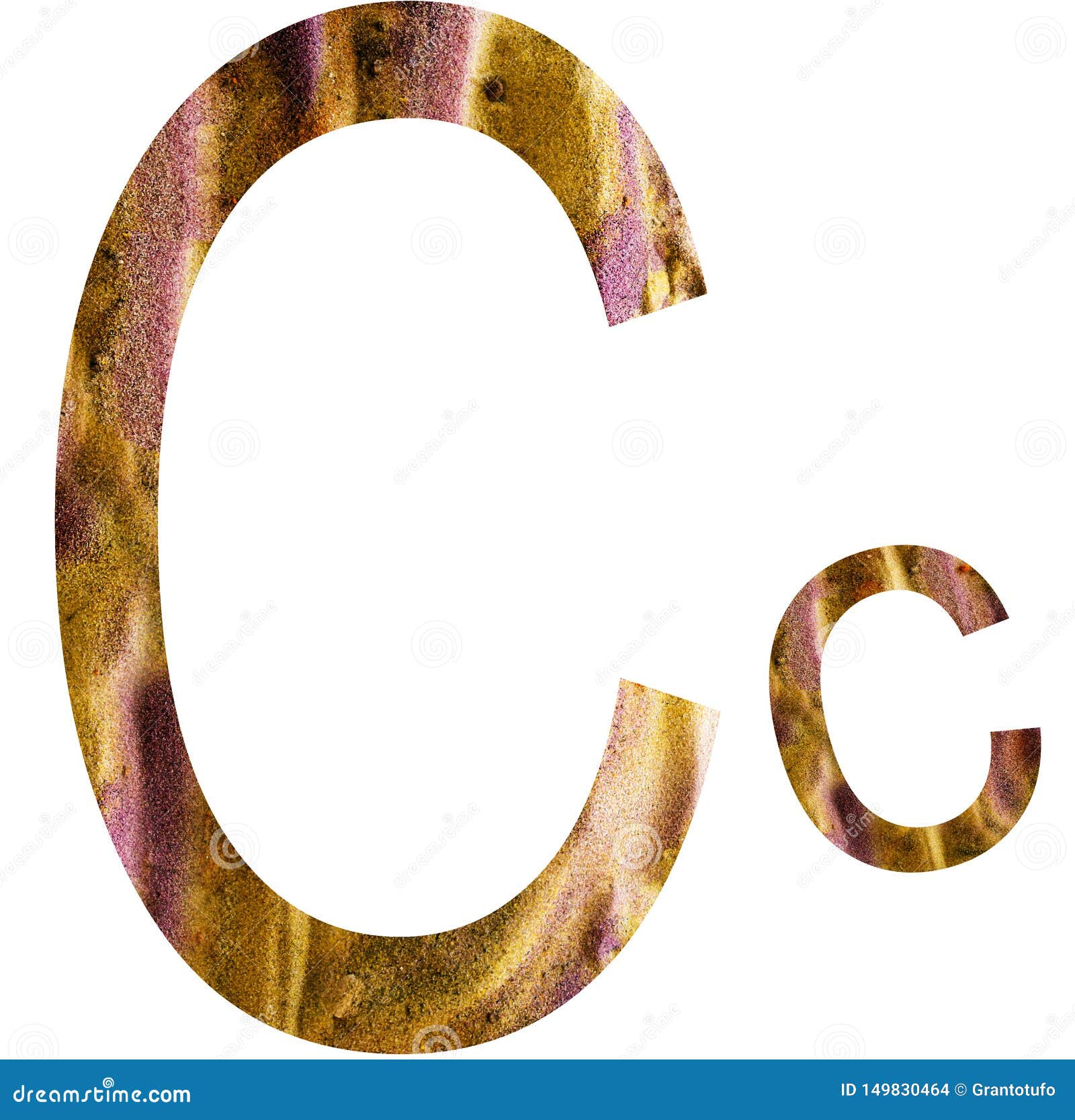 Letter c of alphabet stock illustration. Illustration of popular ...