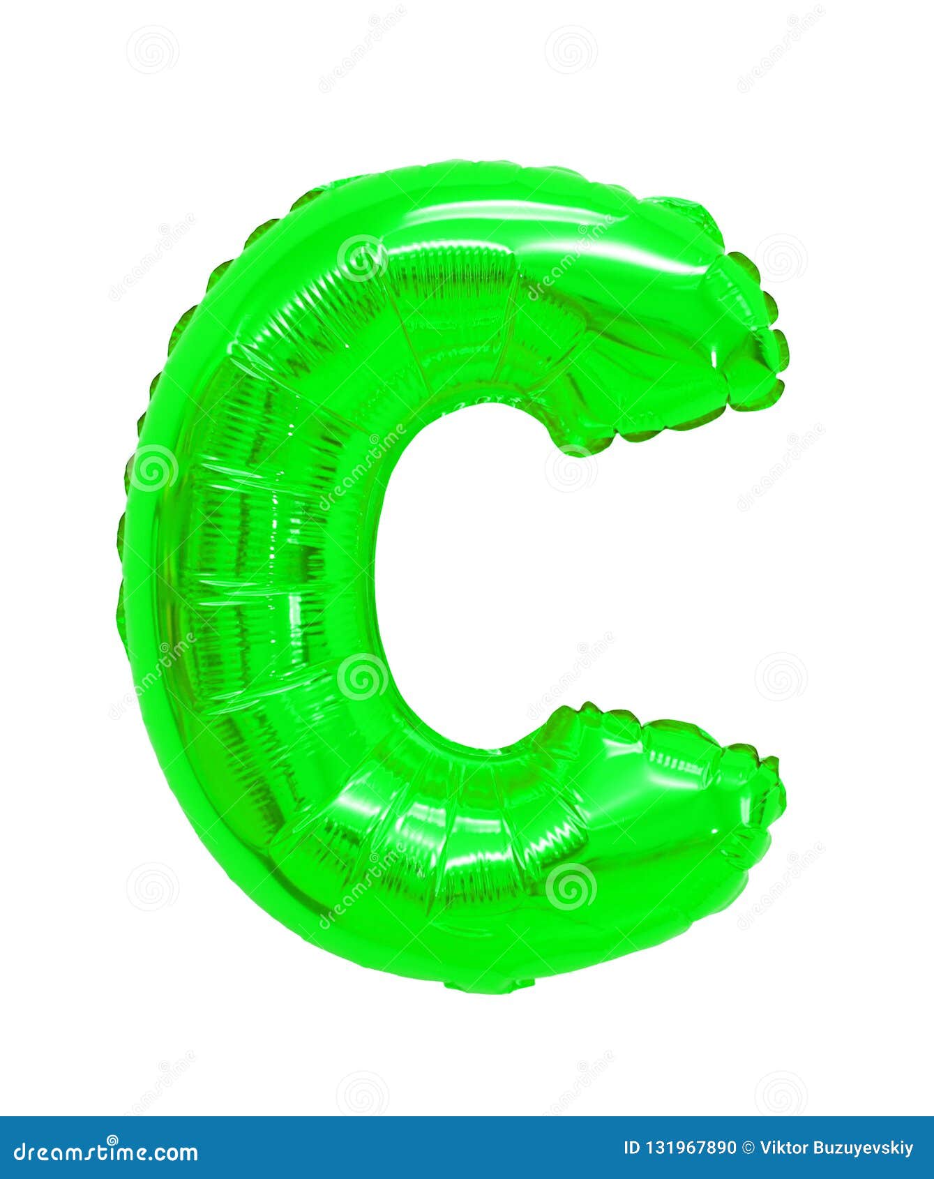 Letter c from a balloon stock photo. Image of glossy - 131967890