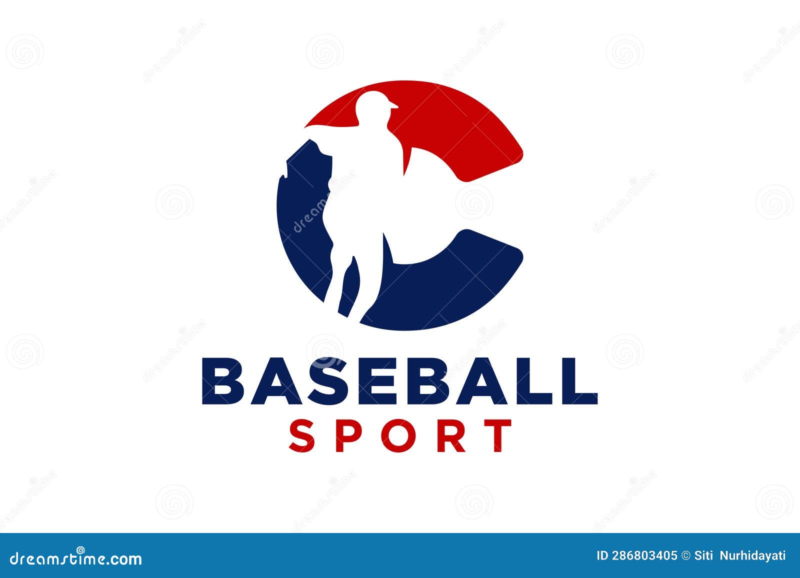 Letter C Baseball Logo Icon Vector Template, Stock Vector ...