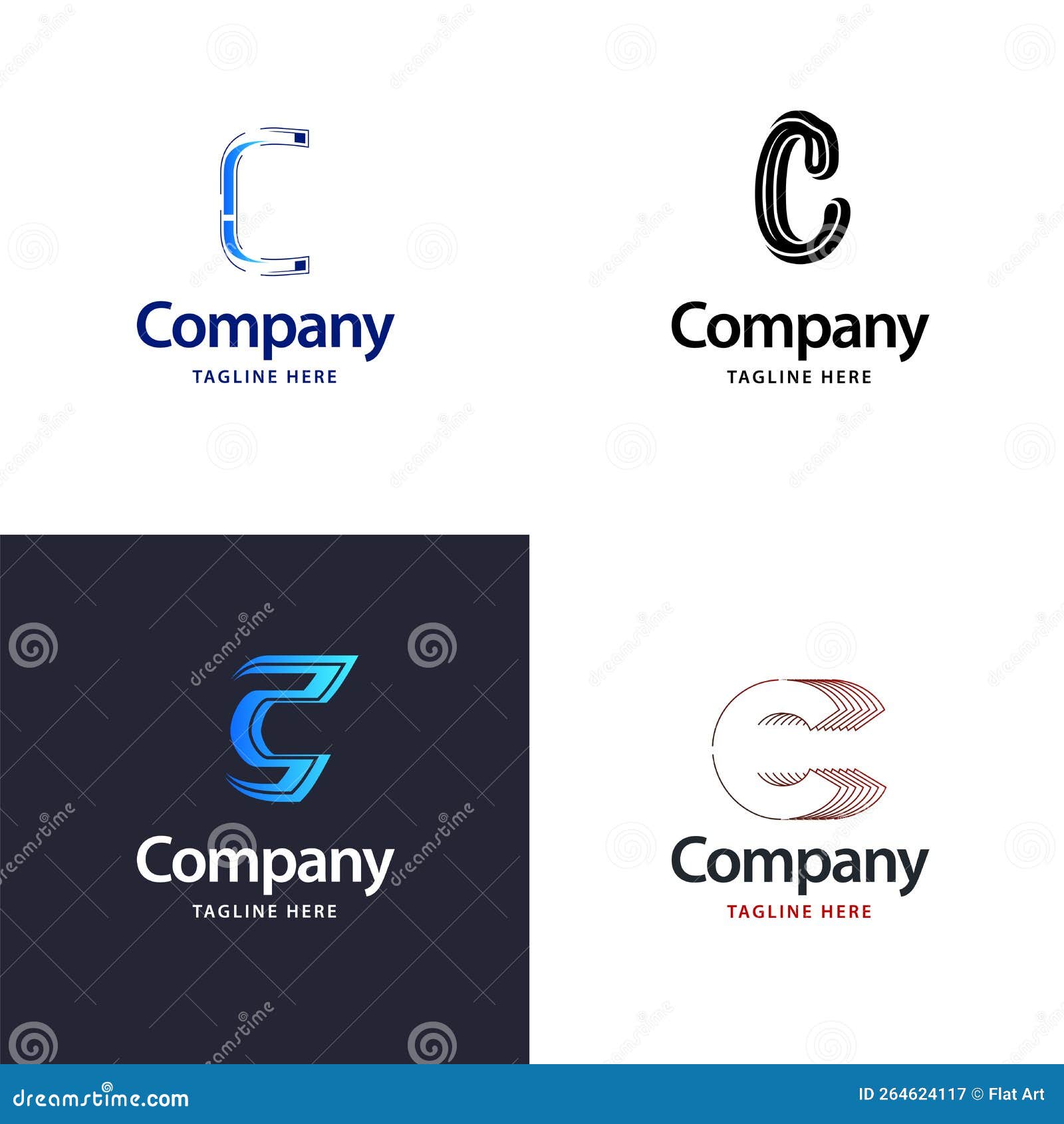 Letter C Big Logo Pack Design Creative Modern Logos Design for Your ...
