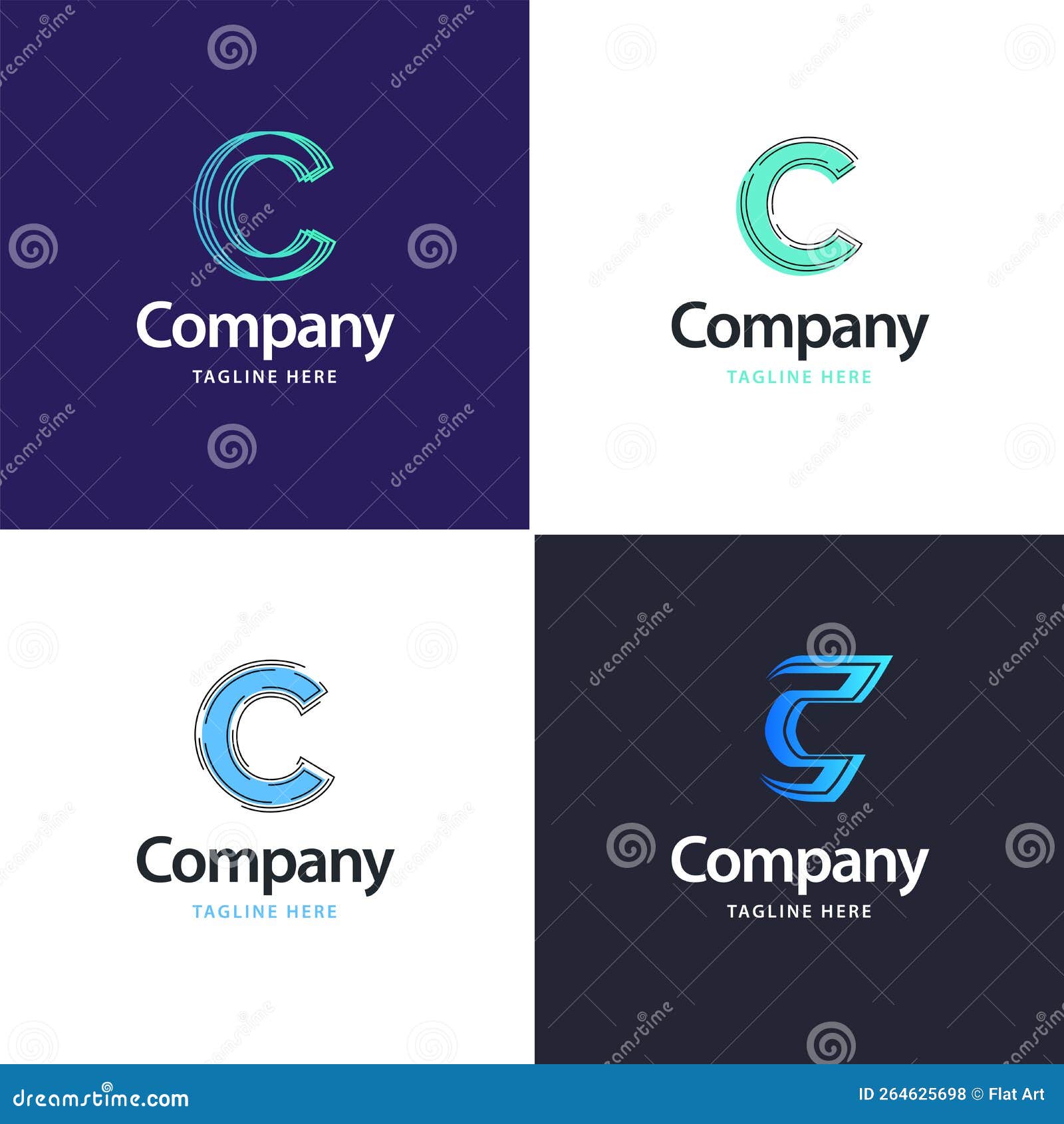 Letter C Big Logo Pack Design Creative Modern Logos Design for Your ...