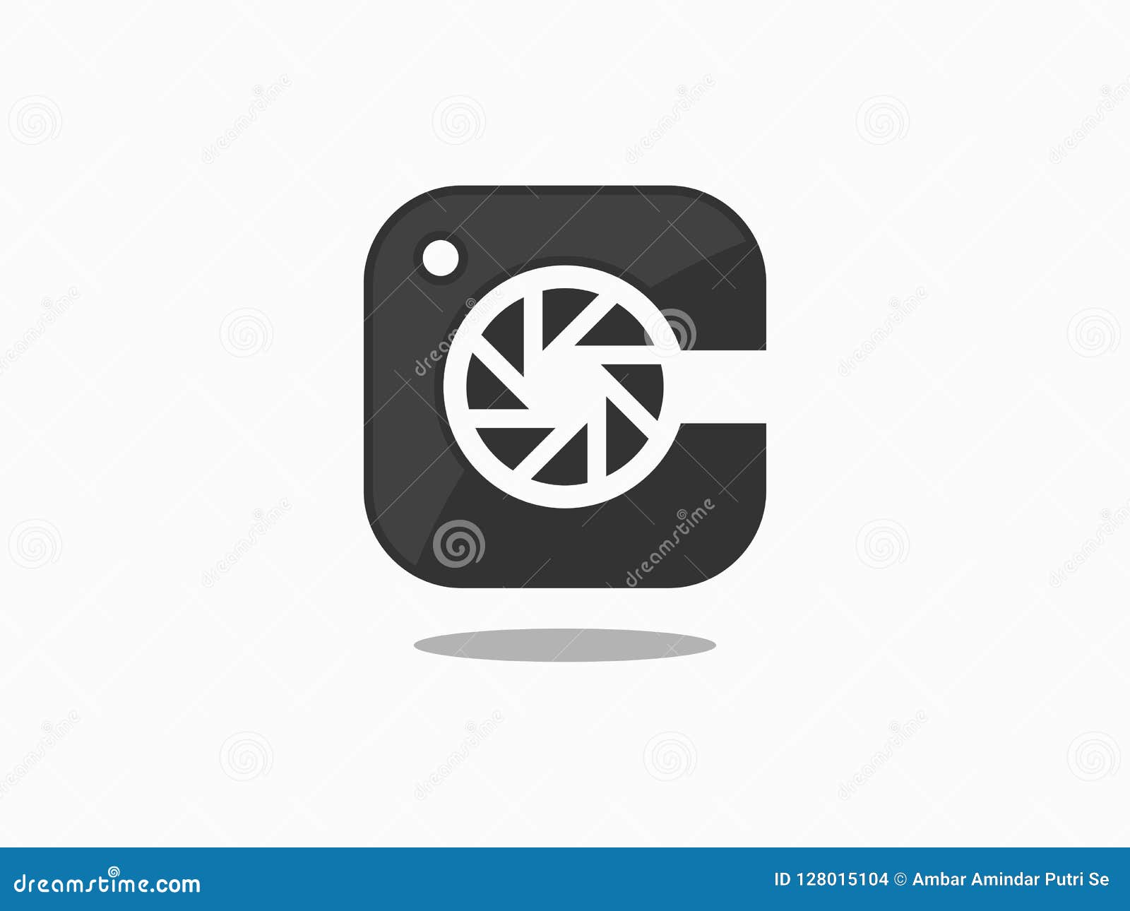 Letter C for Camera Design Logo Vector Graphic Branding Letter Element ...