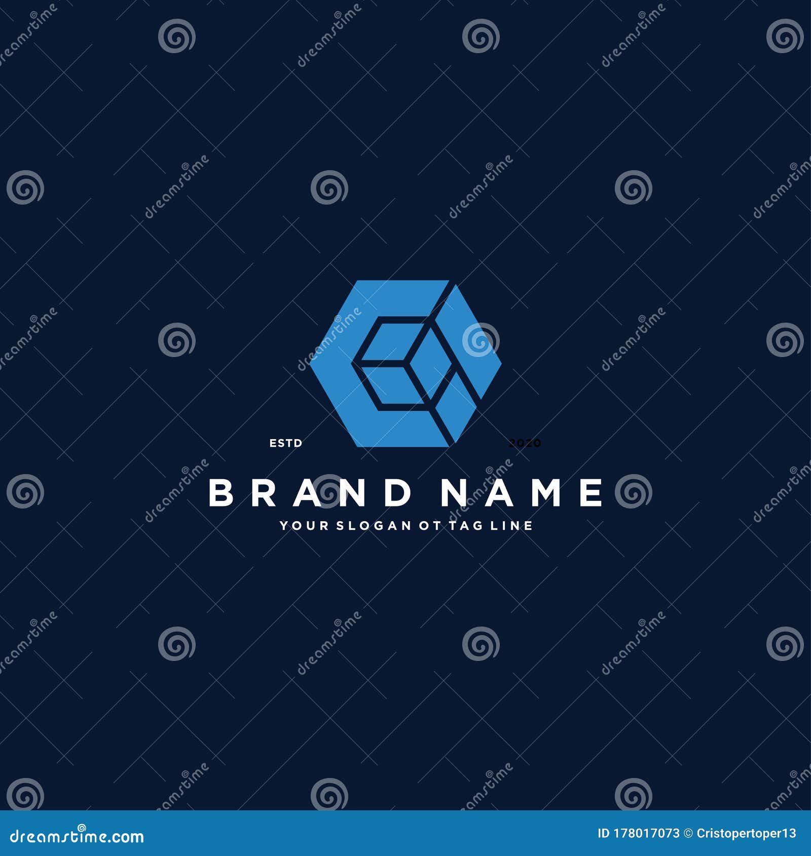 Letter C Cube Logo Design Vector Stock Vector - Illustration of concept ...