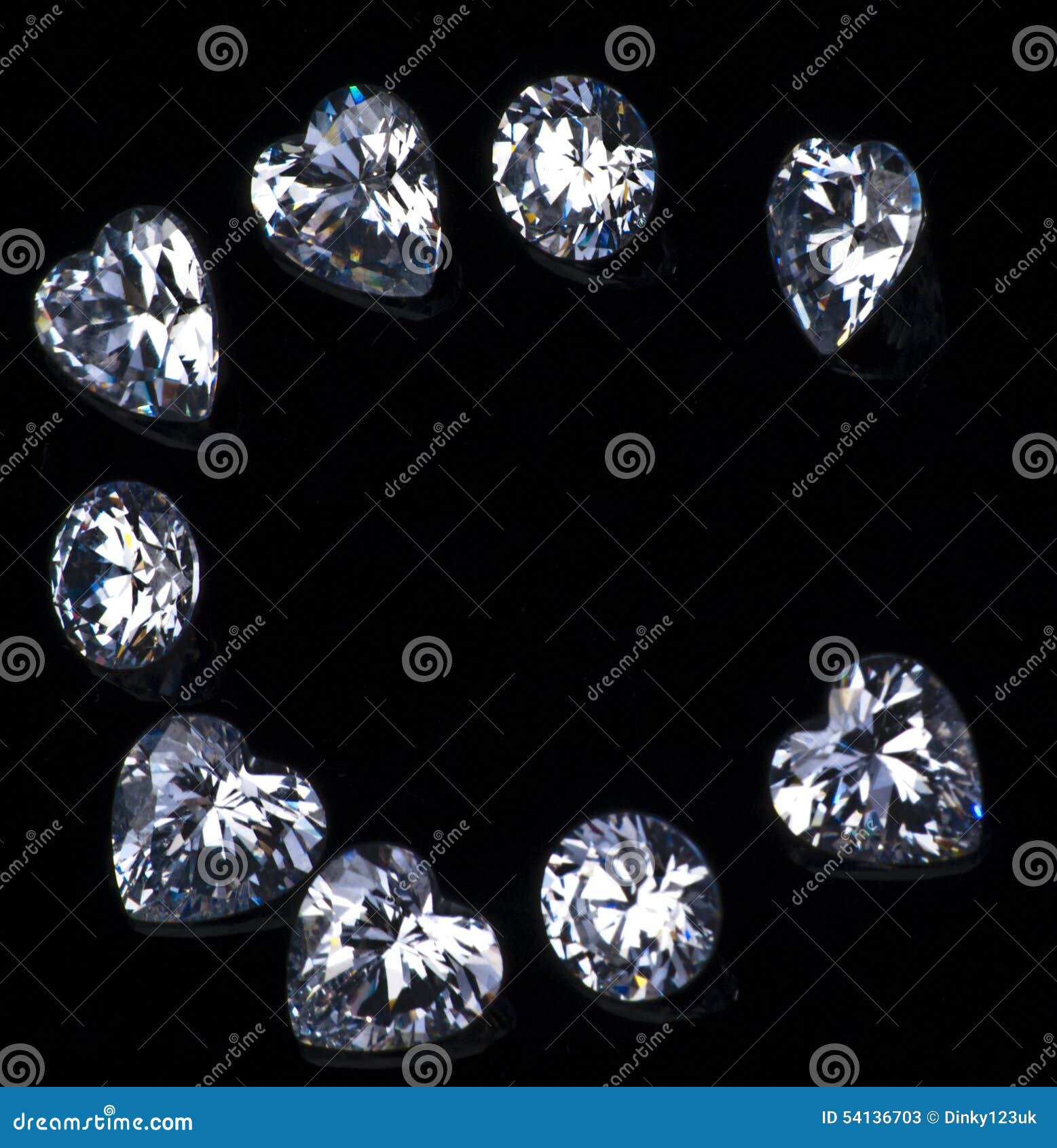 The Letter C In Diamonds