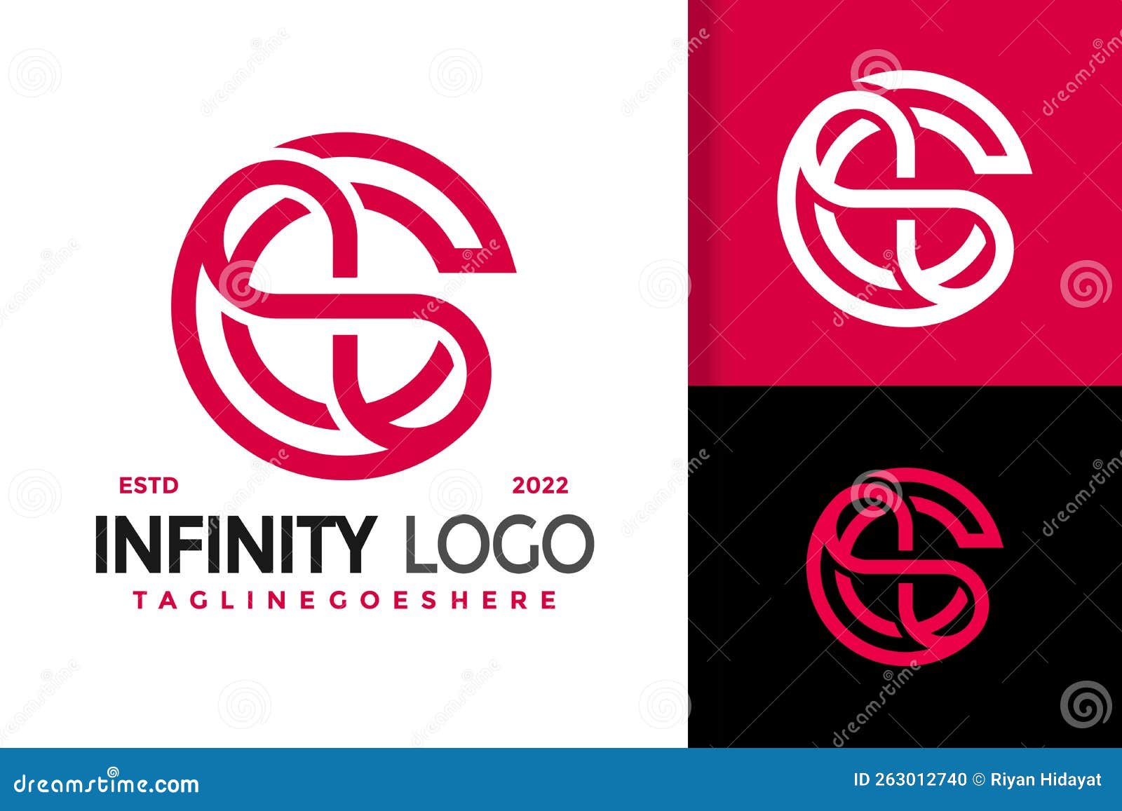 Letter C Infinity Logo Design Vector Illustration Template Stock Vector ...