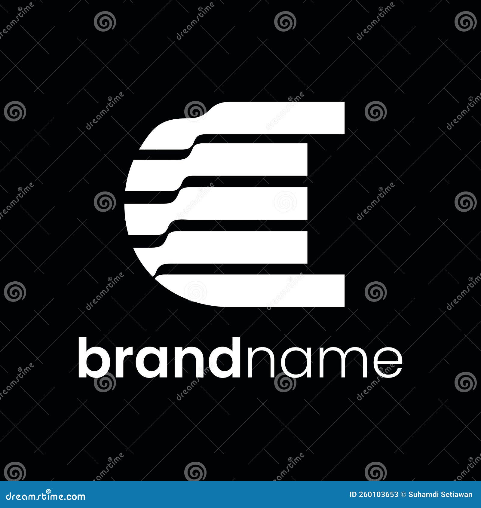 Letter C Logo Design, Simple Minimal Icon Stock Vector - Illustration ...