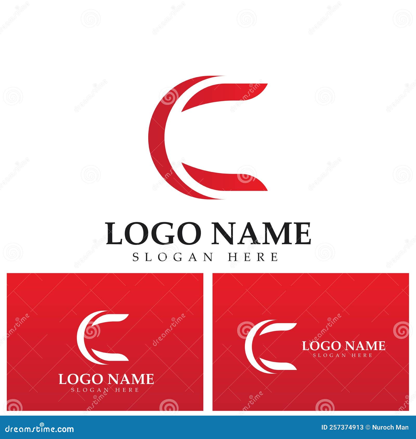 Letter C and C Logo Icon Design Template Elements. Stock Vector ...