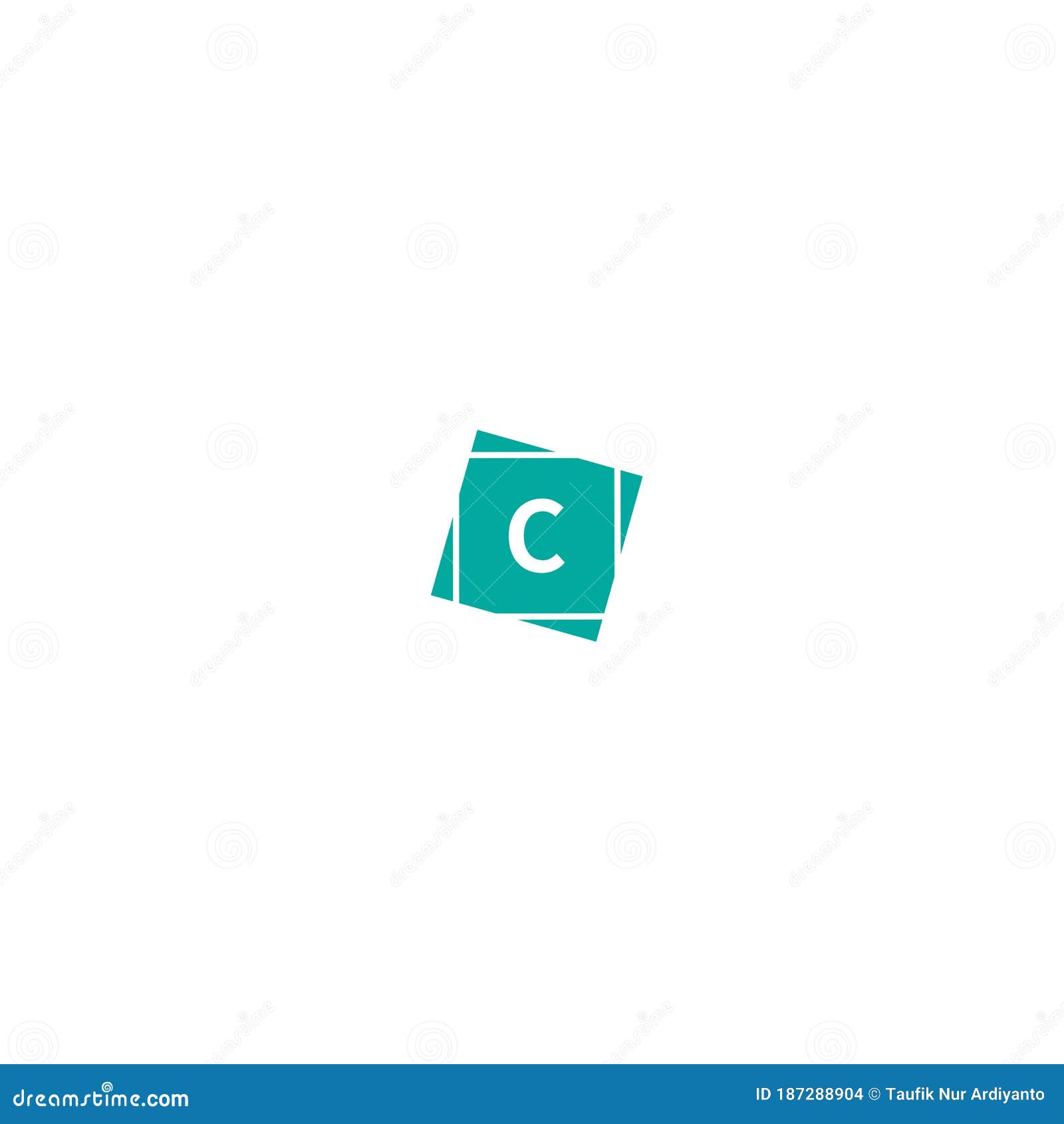 Letter C Logotype in Green Color Design Concept Stock Vector ...