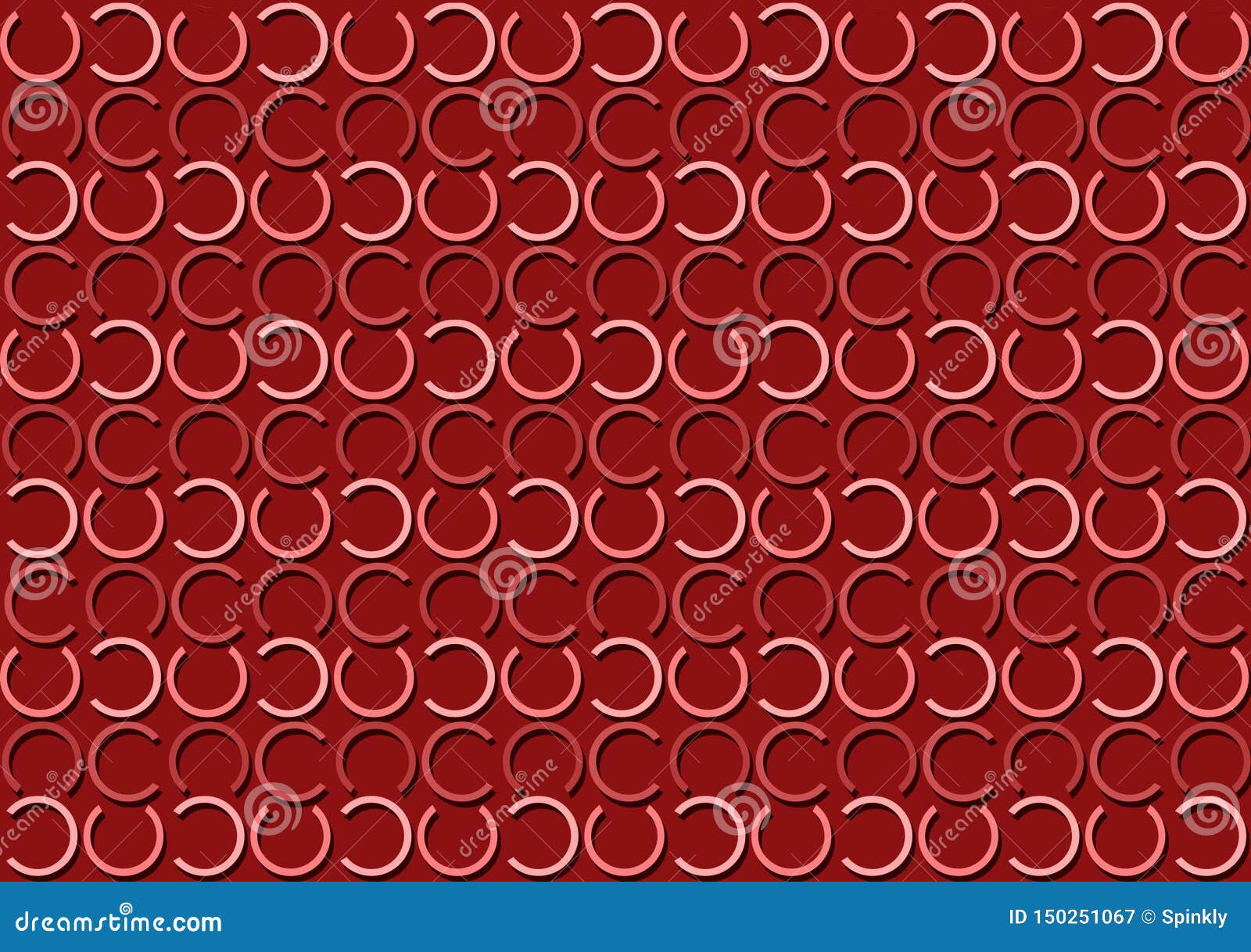 Letter C Pattern in Different Red Colored Shades Pattern Stock ...