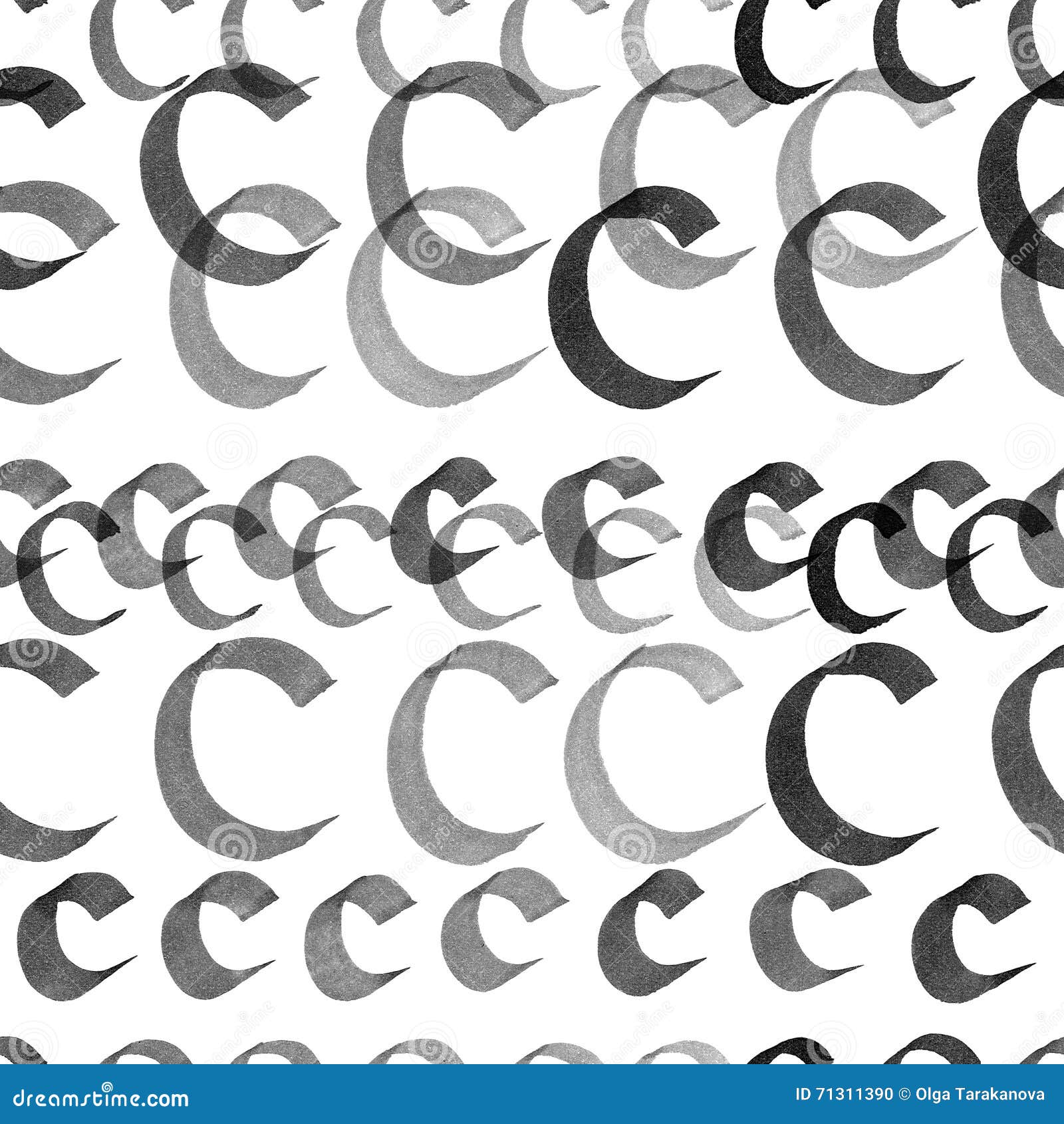 Letter c pattern stock illustration. Illustration of pattern - 71311390