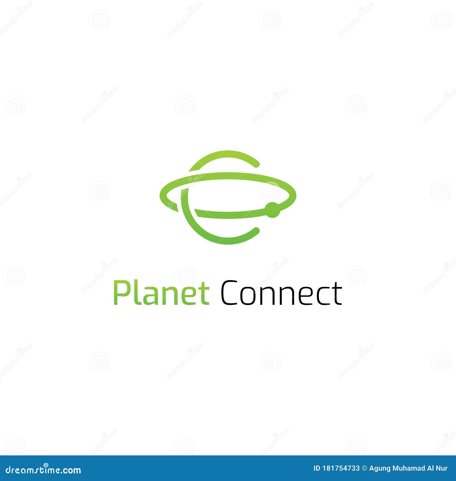 Letter C Planet Logo Icon. Vector Illustration Stock Vector ...