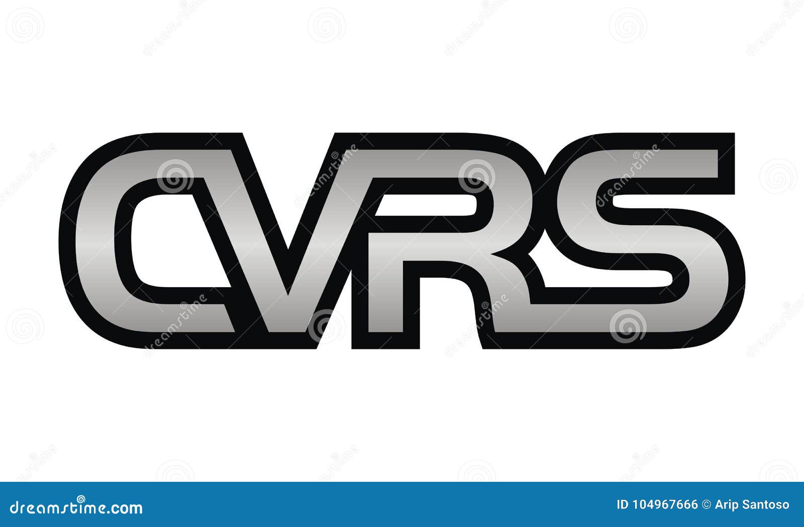 Letter C V R S stock vector. Illustration of design - 104967666