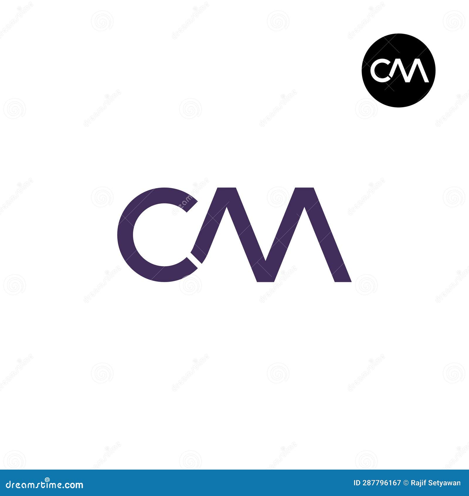 Letter CAA Monogram Logo Design Cartoon Vector | CartoonDealer.com ...