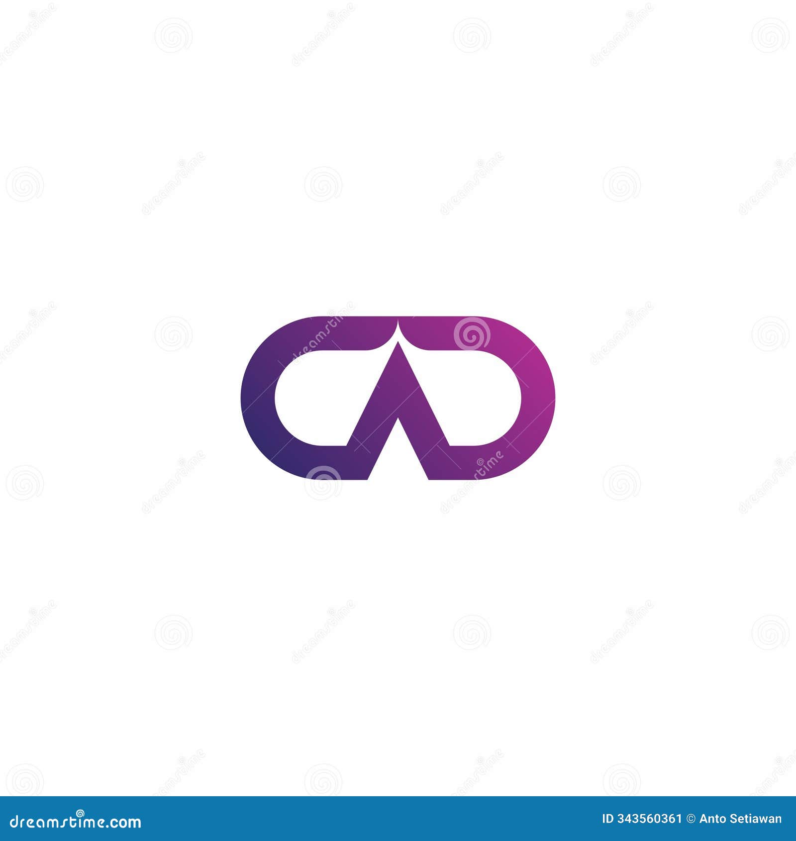 Letter CAD Logo Design Vector. CD Logo Stock Vector - Illustration of ...