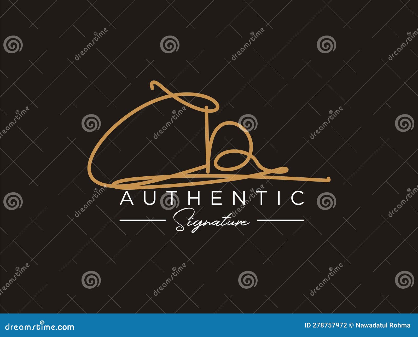 Letter CB Signature Logo Template Vector Stock Vector - Illustration of ...