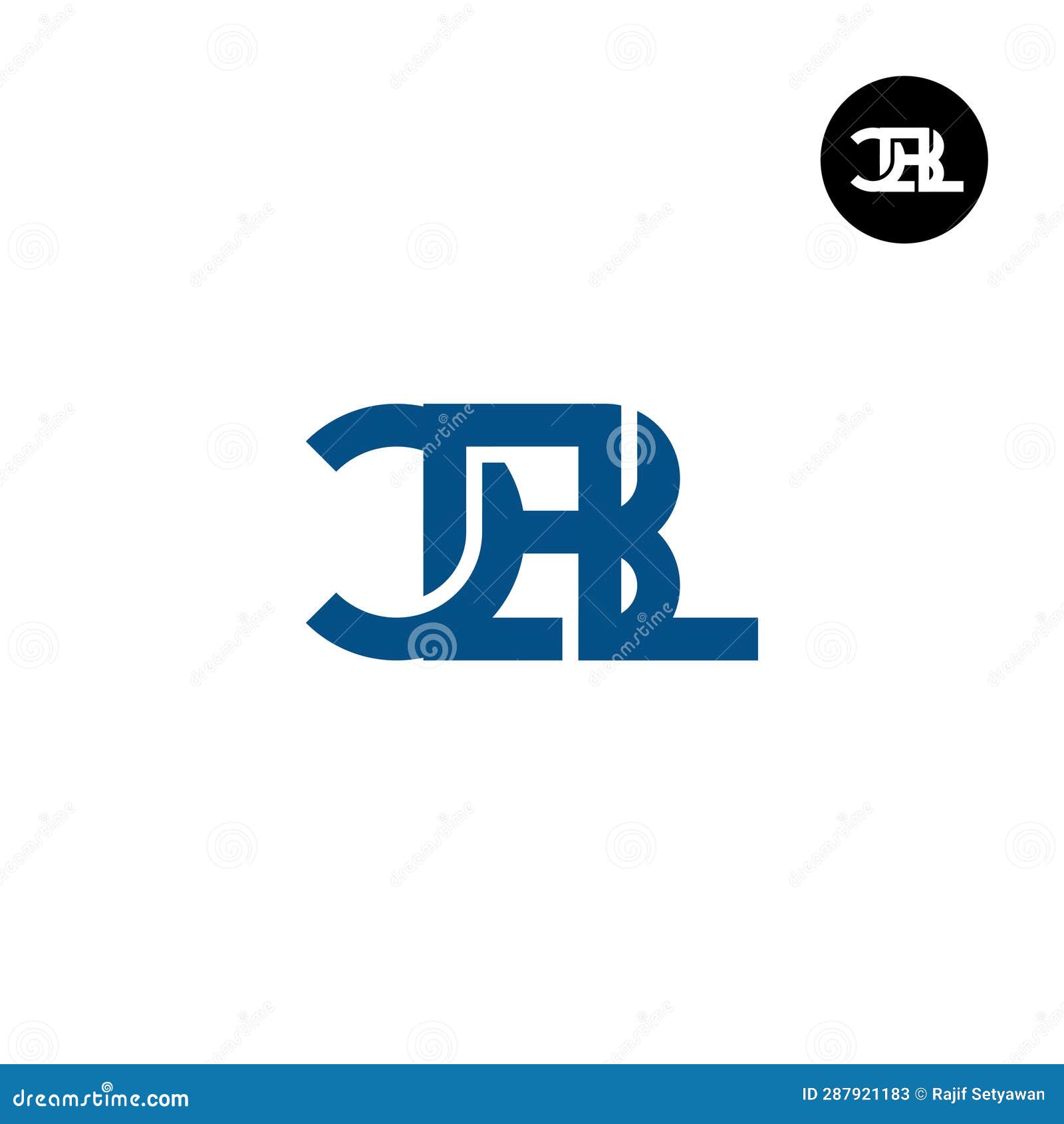 Letter CBL Monogram Logo Design Cartoon Vector | CartoonDealer.com ...
