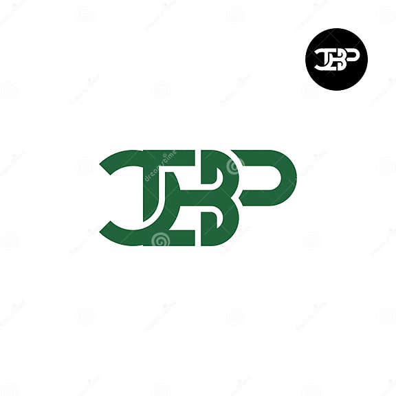 Letter CBP Monogram Logo Design Stock Vector - Illustration of initials ...