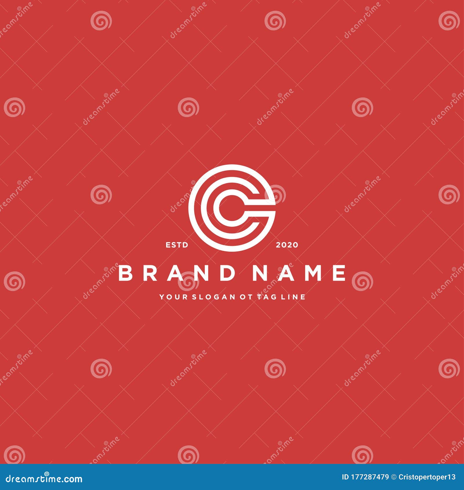 Letter CC Logo Design Vector Stock Vector - Illustration of internet ...