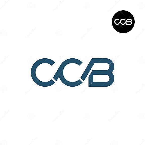 Letter CCB Monogram Logo Design Stock Illustration - Illustration of ...