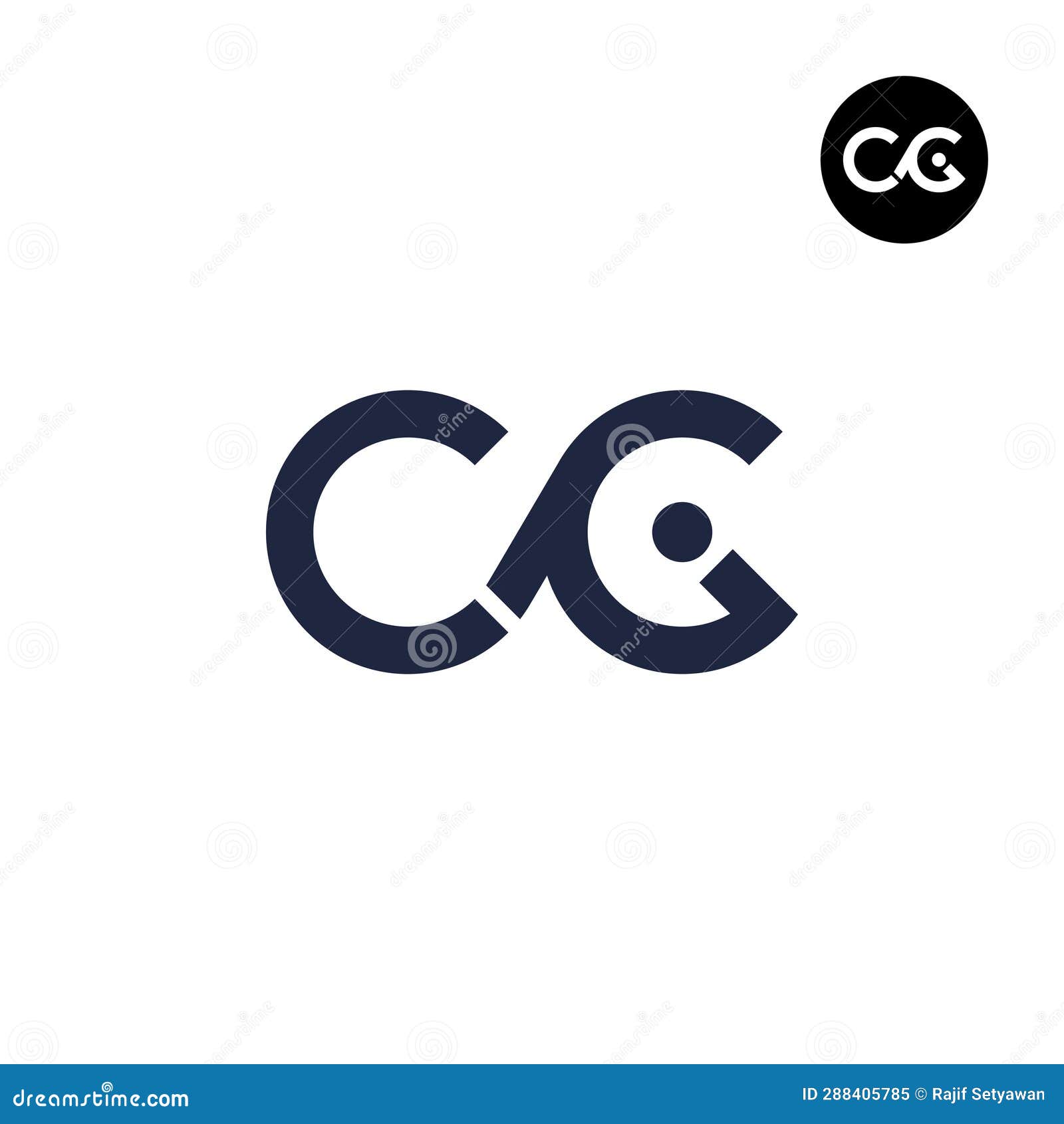 Letter CCI Monogram Logo Design Stock Illustration - Illustration of ...