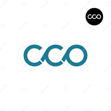 Letter CCO Monogram Logo Design Stock Illustration - Illustration of ...