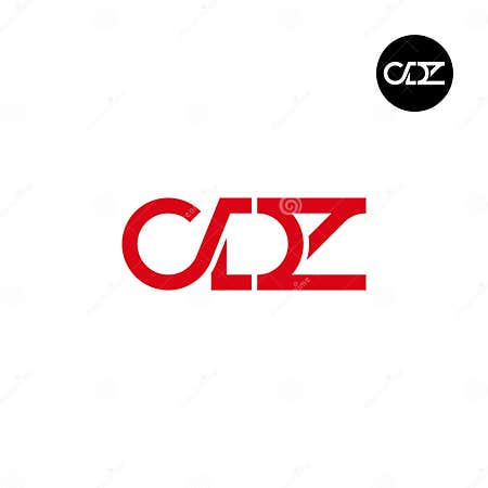 Letter CDZ Monogram Logo Design Stock Illustration - Illustration of ...