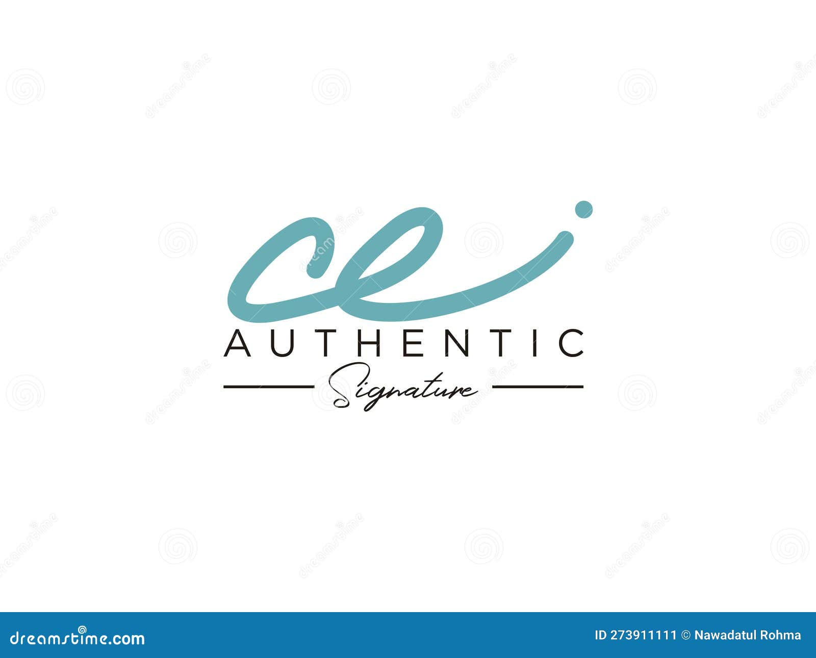 Letter CE Signature Logo Template Vector Stock Vector - Illustration of ...