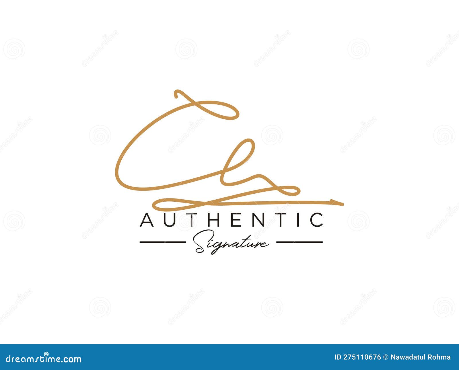 Letter CE Signature Logo Template Vector Stock Vector - Illustration of ...