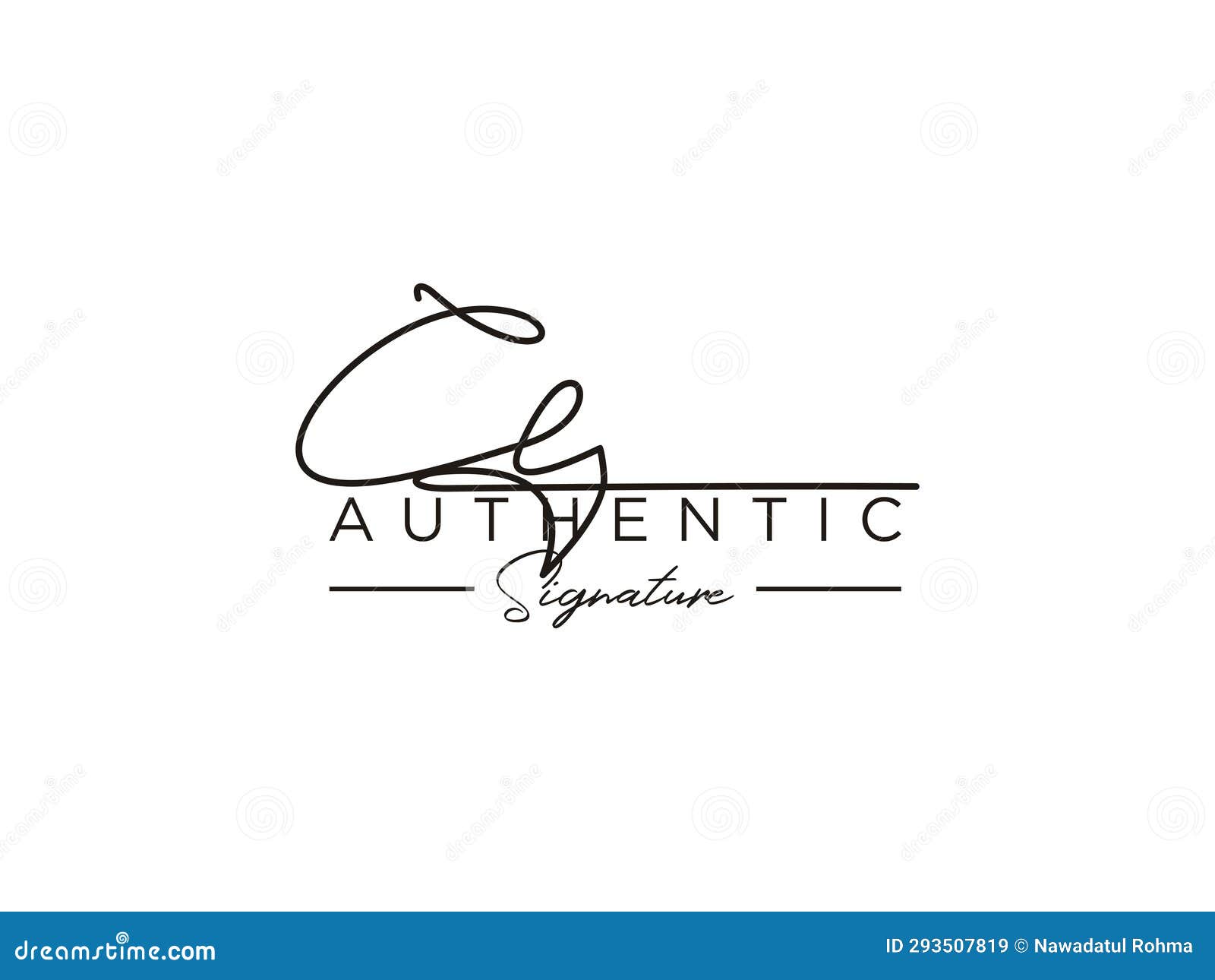 Letter CE Signature Logo Template Vector Stock Vector - Illustration of ...