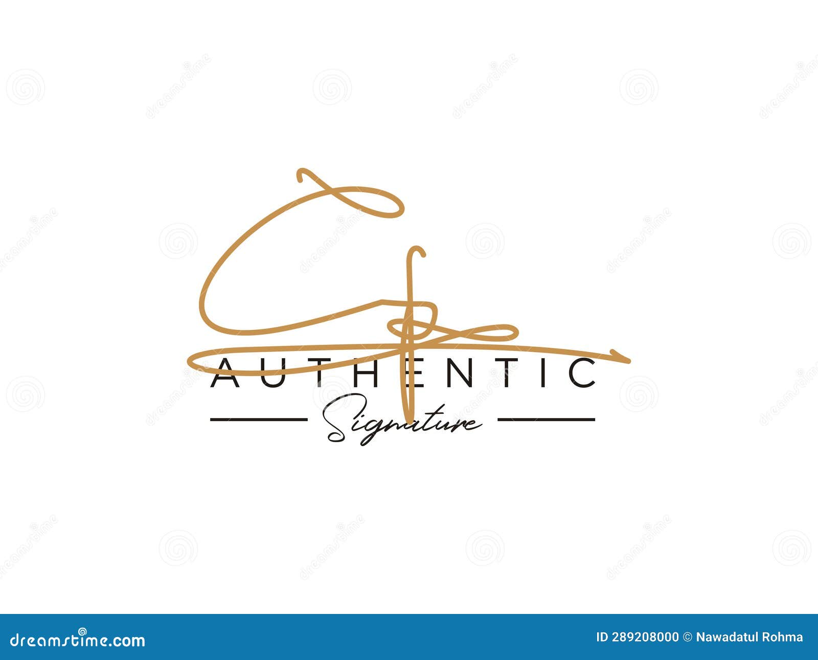 Letter CF Signature Logo Template Vector Stock Vector - Illustration of ...